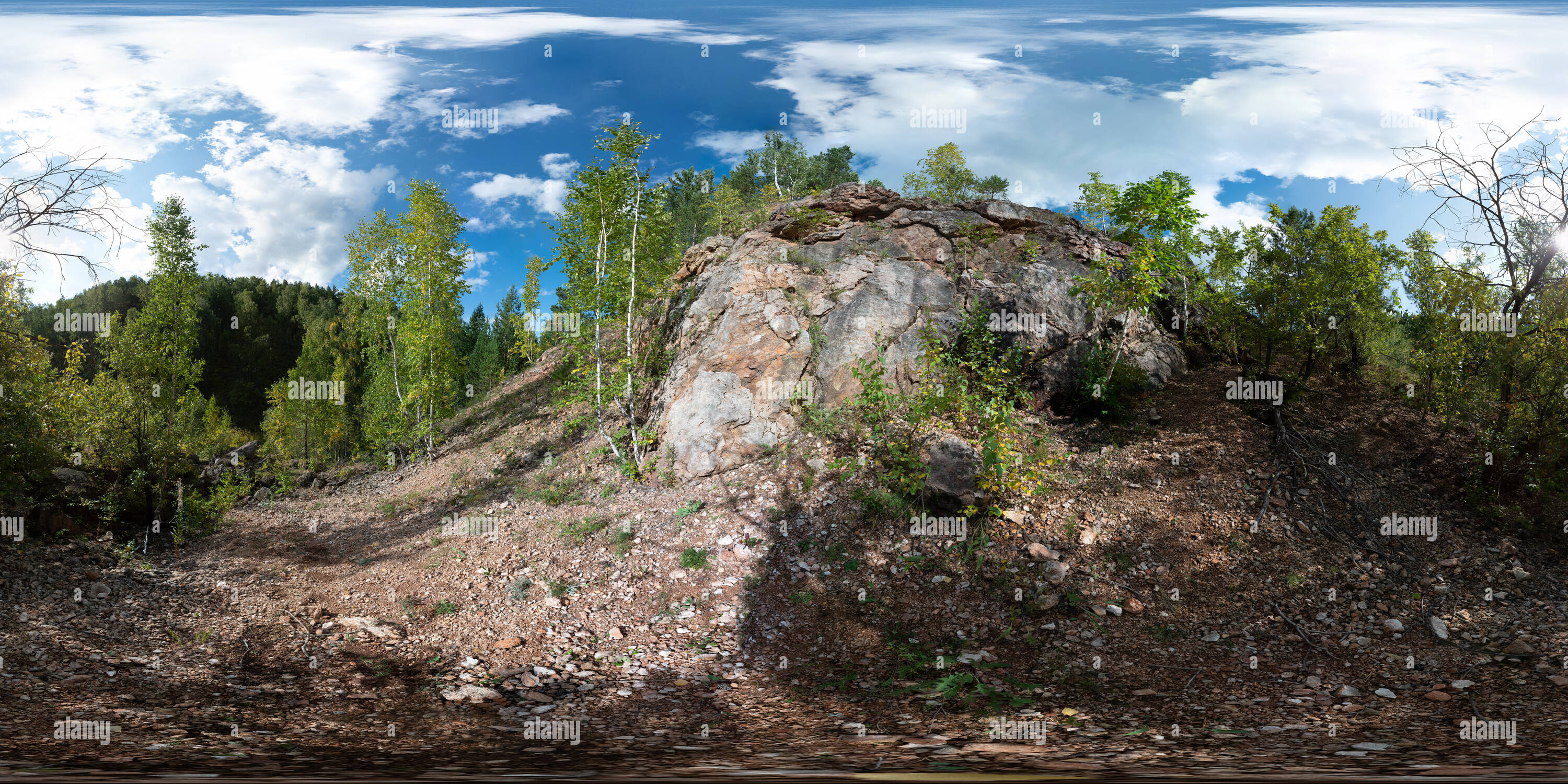 360° view of Dyadin Ravine, rock - Alamy