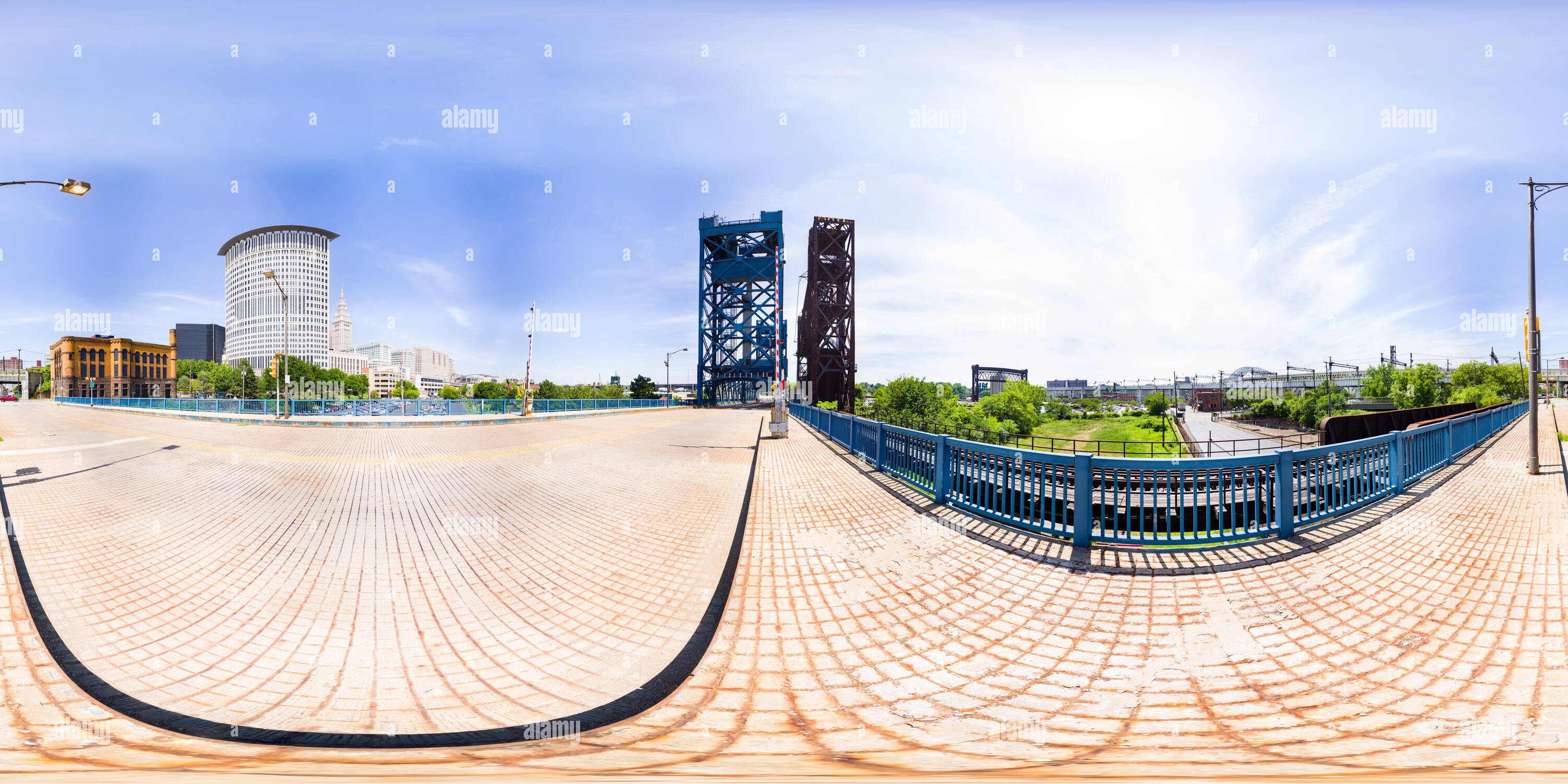 360° view of Carter Road, Cleveland - Alamy