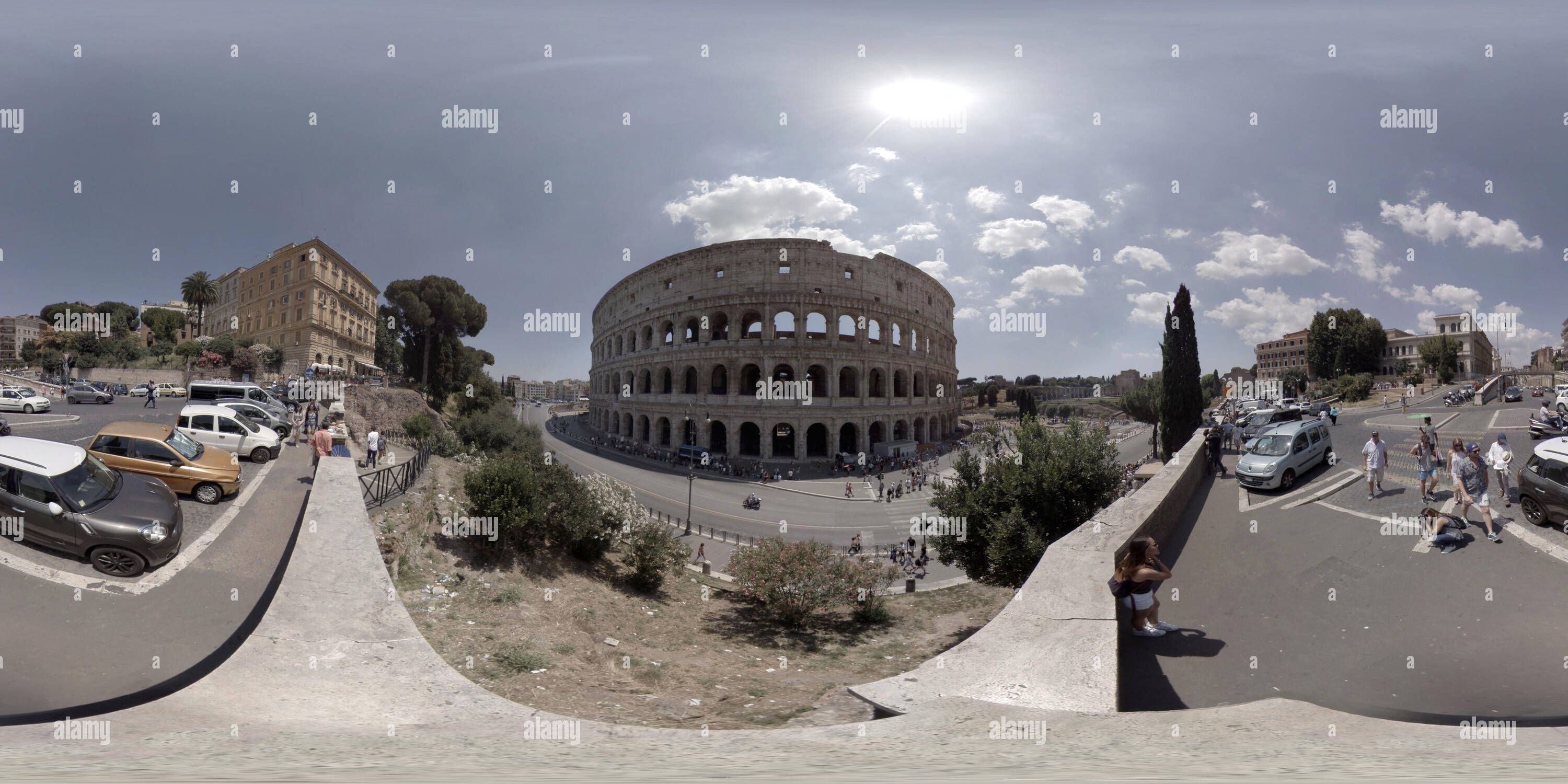 360° view of The Colosseum is probably the most impressive building of ...
