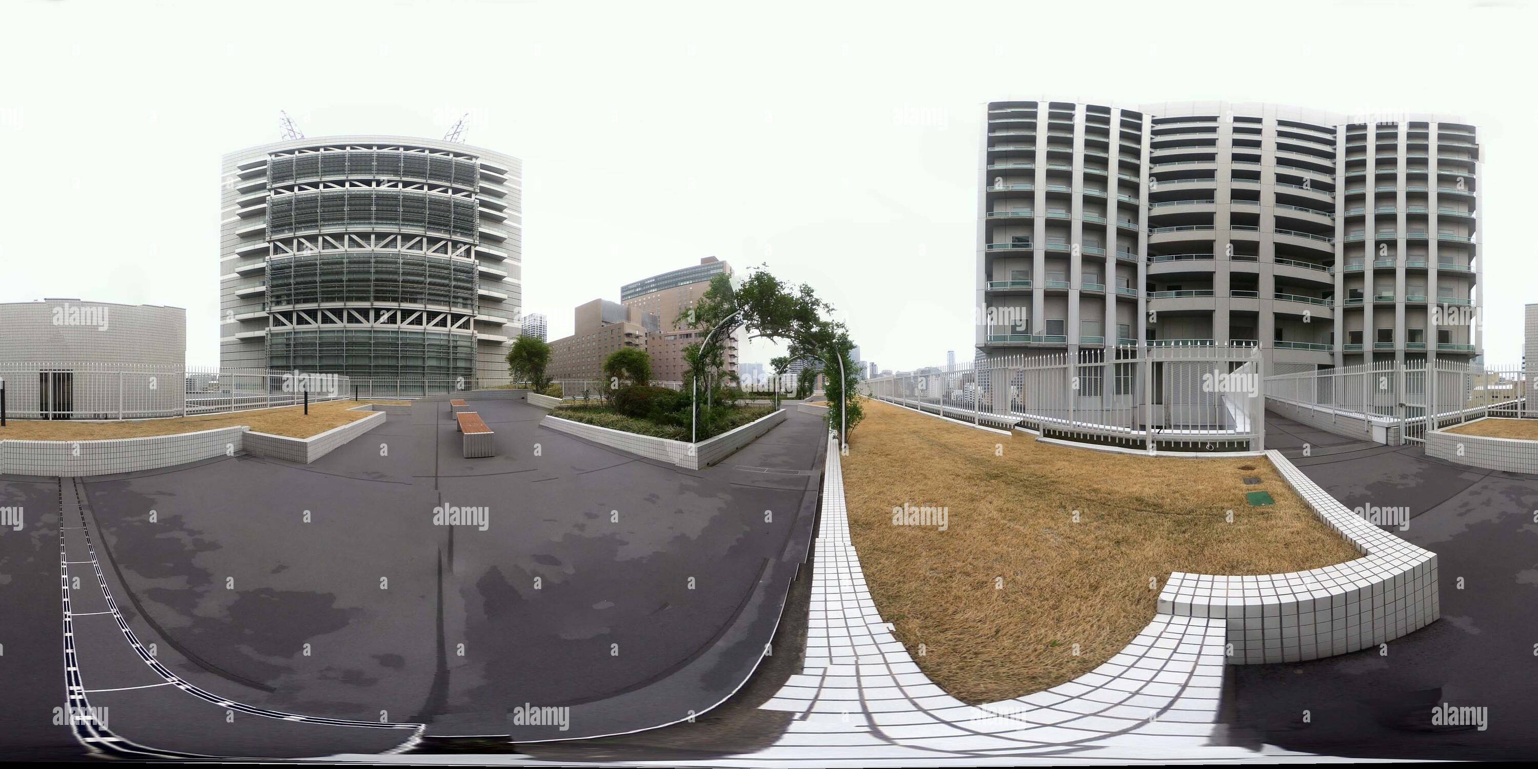 360° view of Rooftop garden of the Sumitomo Hospital - Alamy