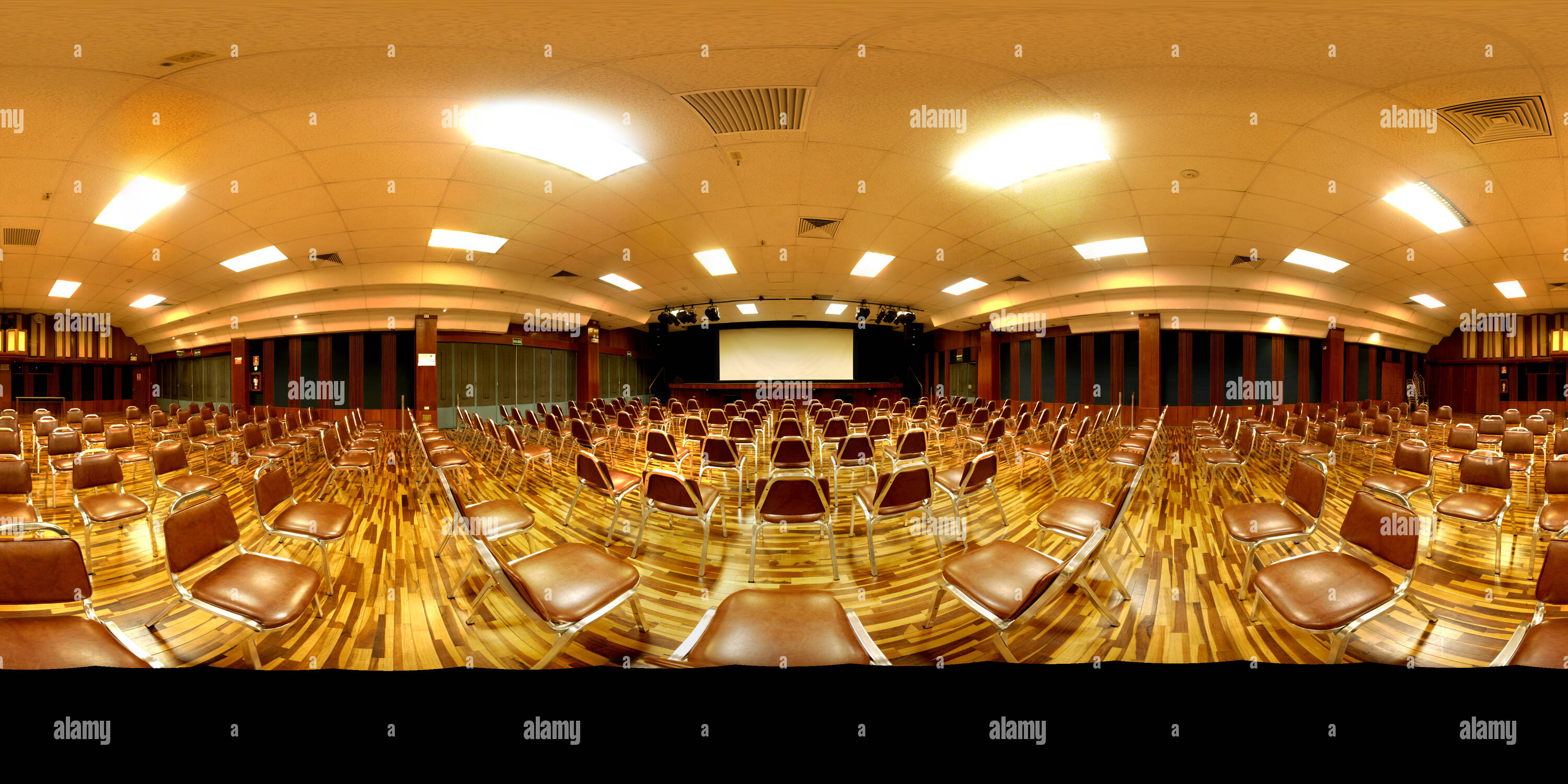 360° view of Auditorio Dai Hall - Alamy