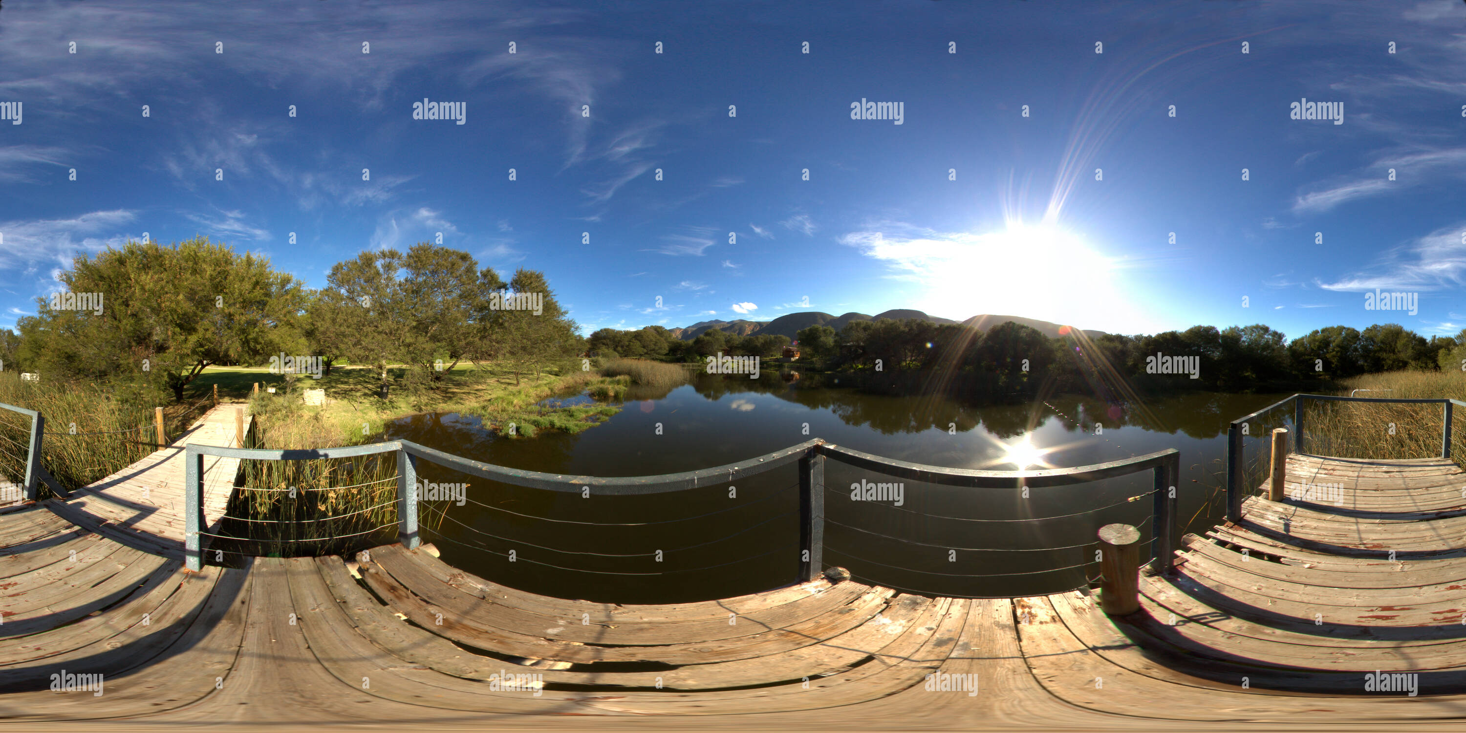 360° view of On the Deck at Doringkloof Boskamp - Alamy