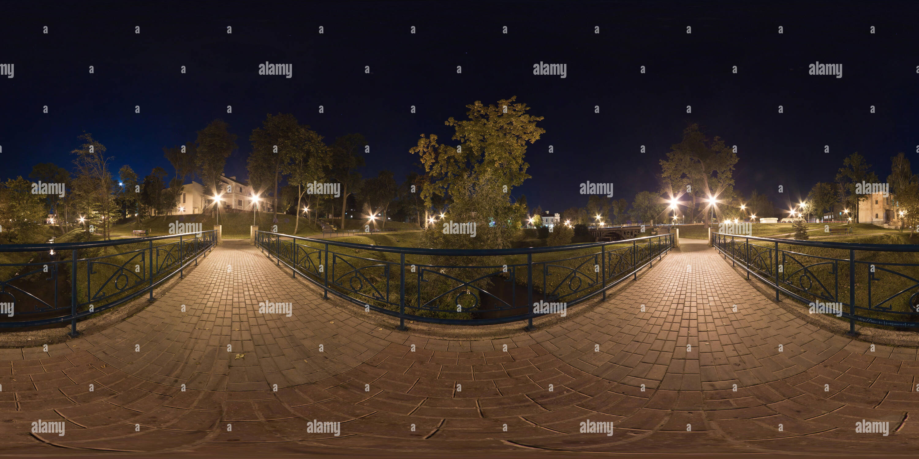 360° view of Full spherical 360 by 180 degrees seamless panorama in ...
