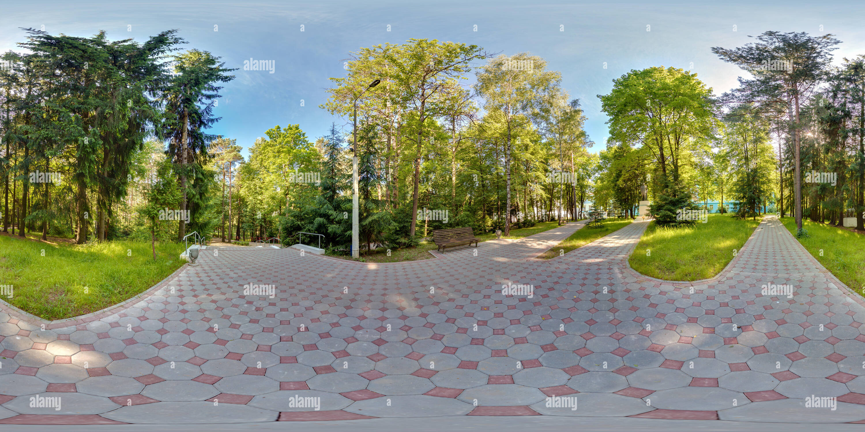 360° view of Full spherical 360 degrees seamless panorama in ...