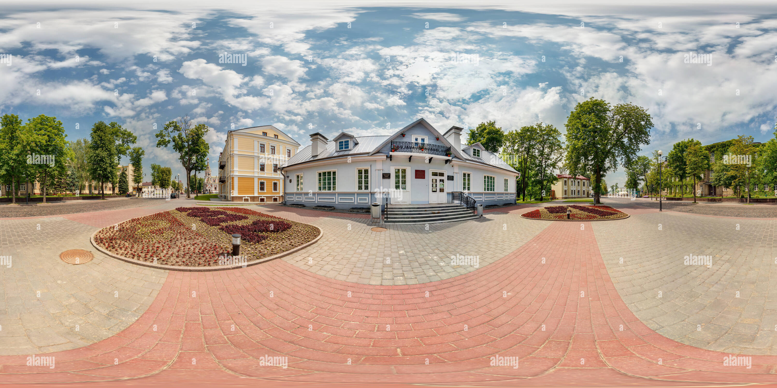 360° view of Full spherical 360 degrees seamless panorama in ...