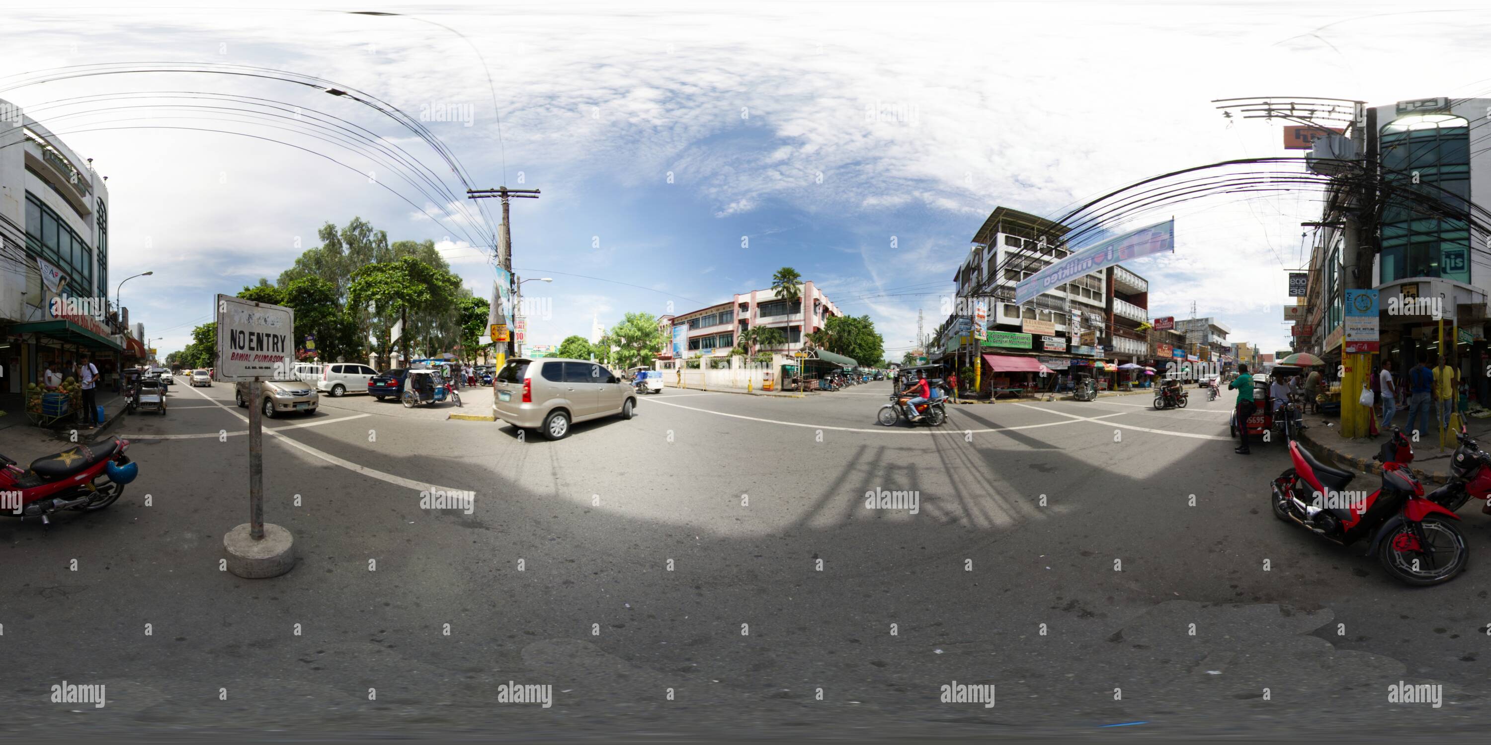 360° view of F.Tanedo cor. Espinosa Sts - Alamy