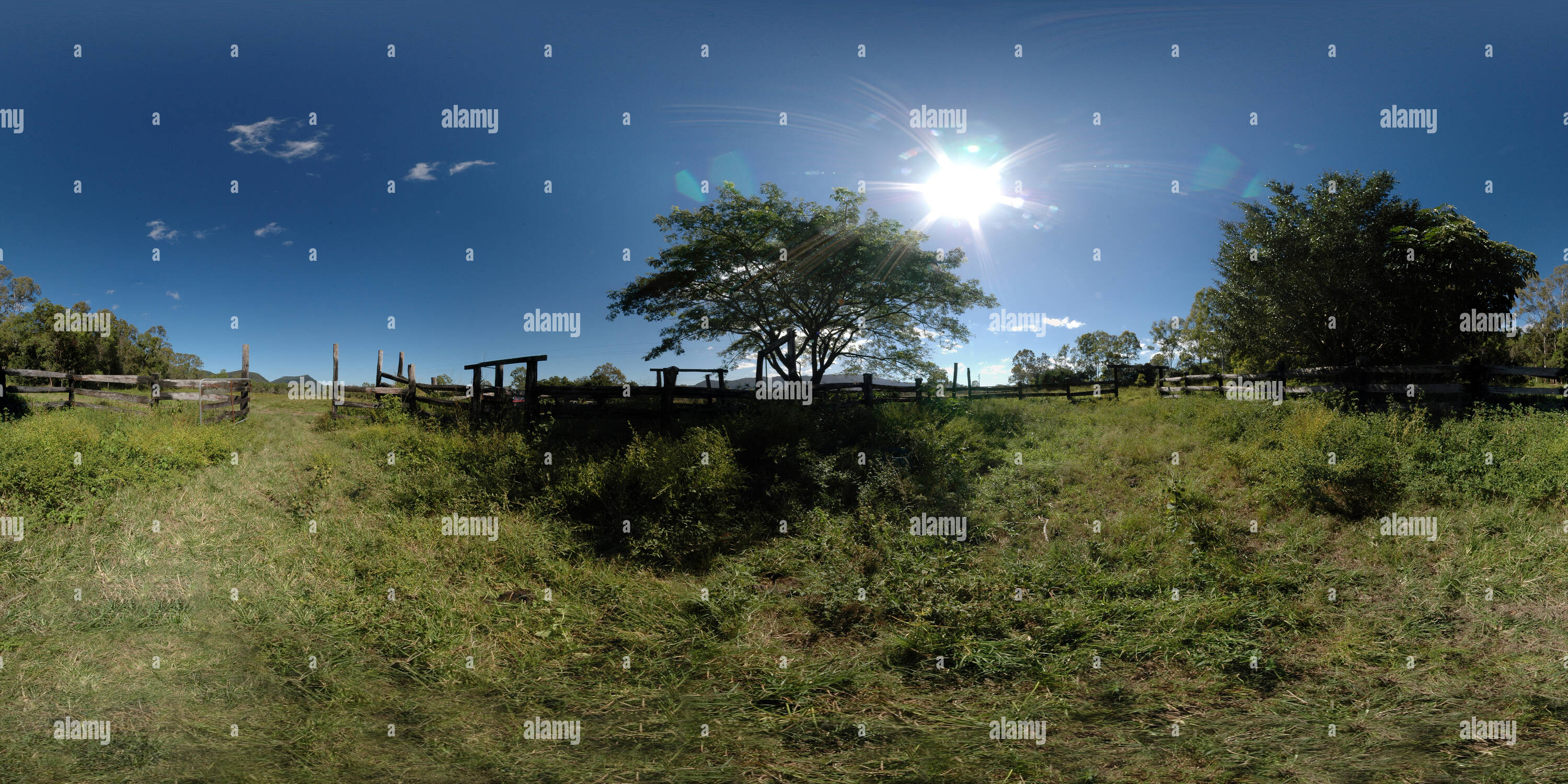 360° view of Old Cattle Yard - Alamy