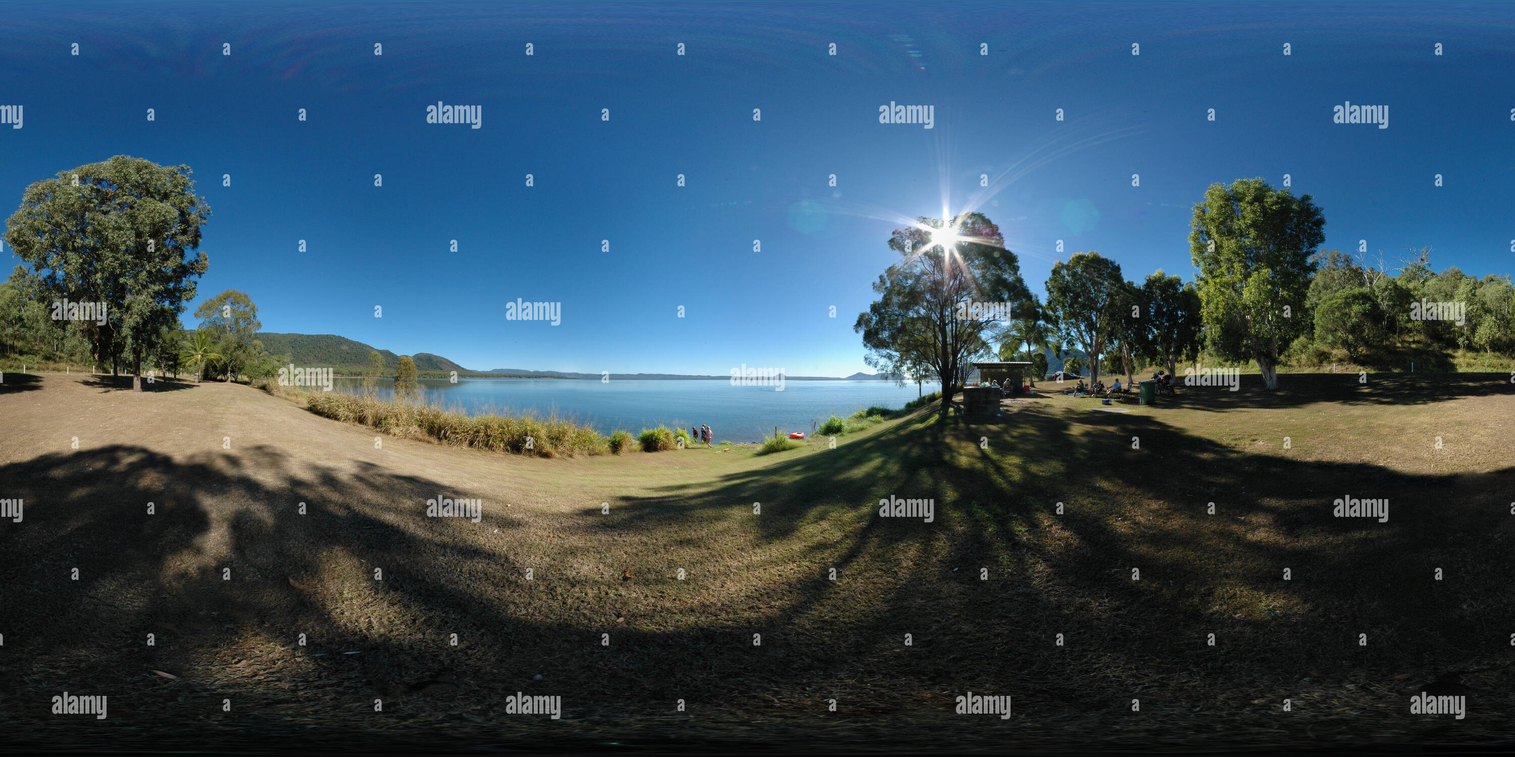 360° view of Peter Faust Dam, Proserpine - Alamy