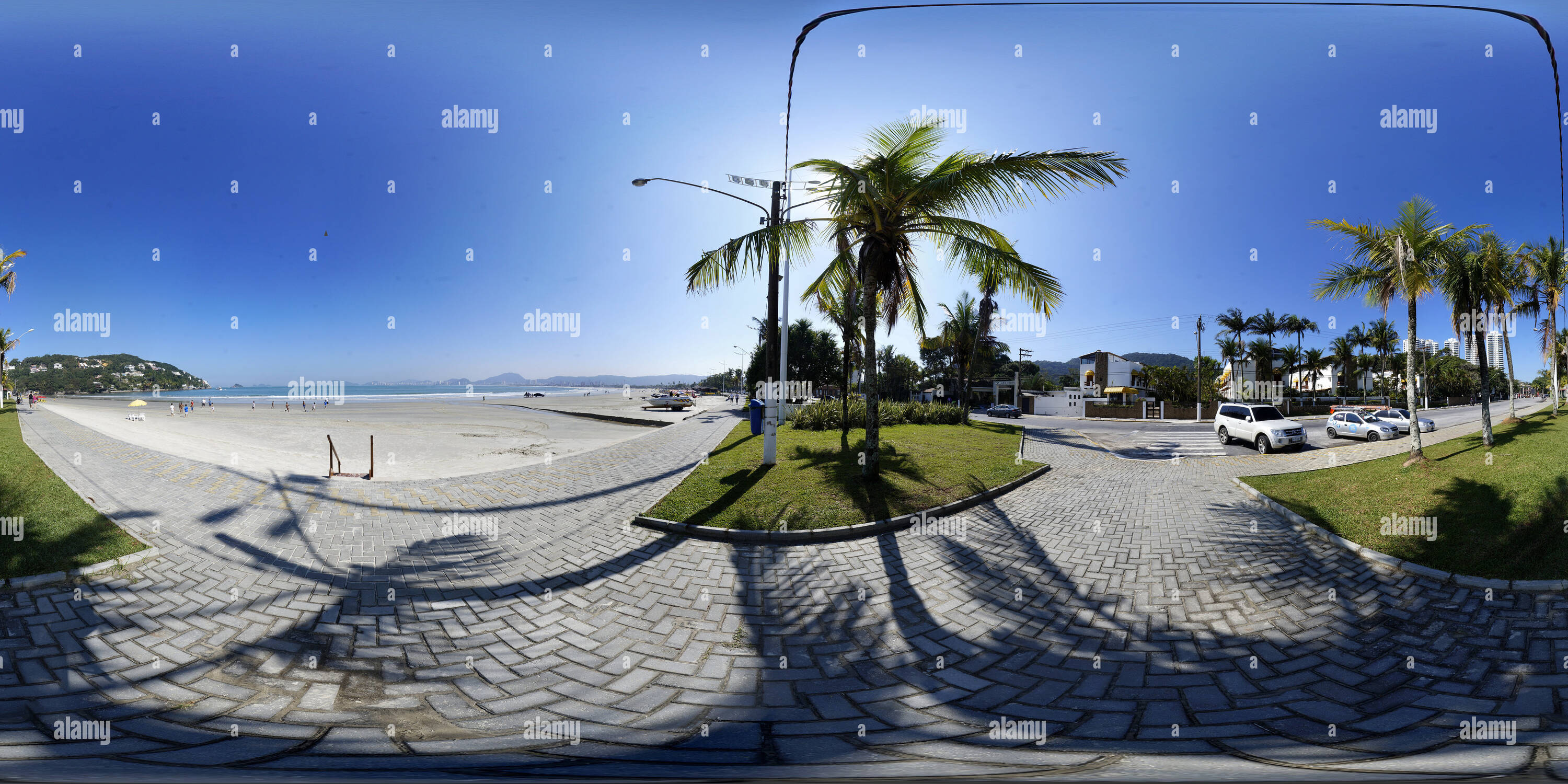 360° view of Praia da Enseada - Alamy