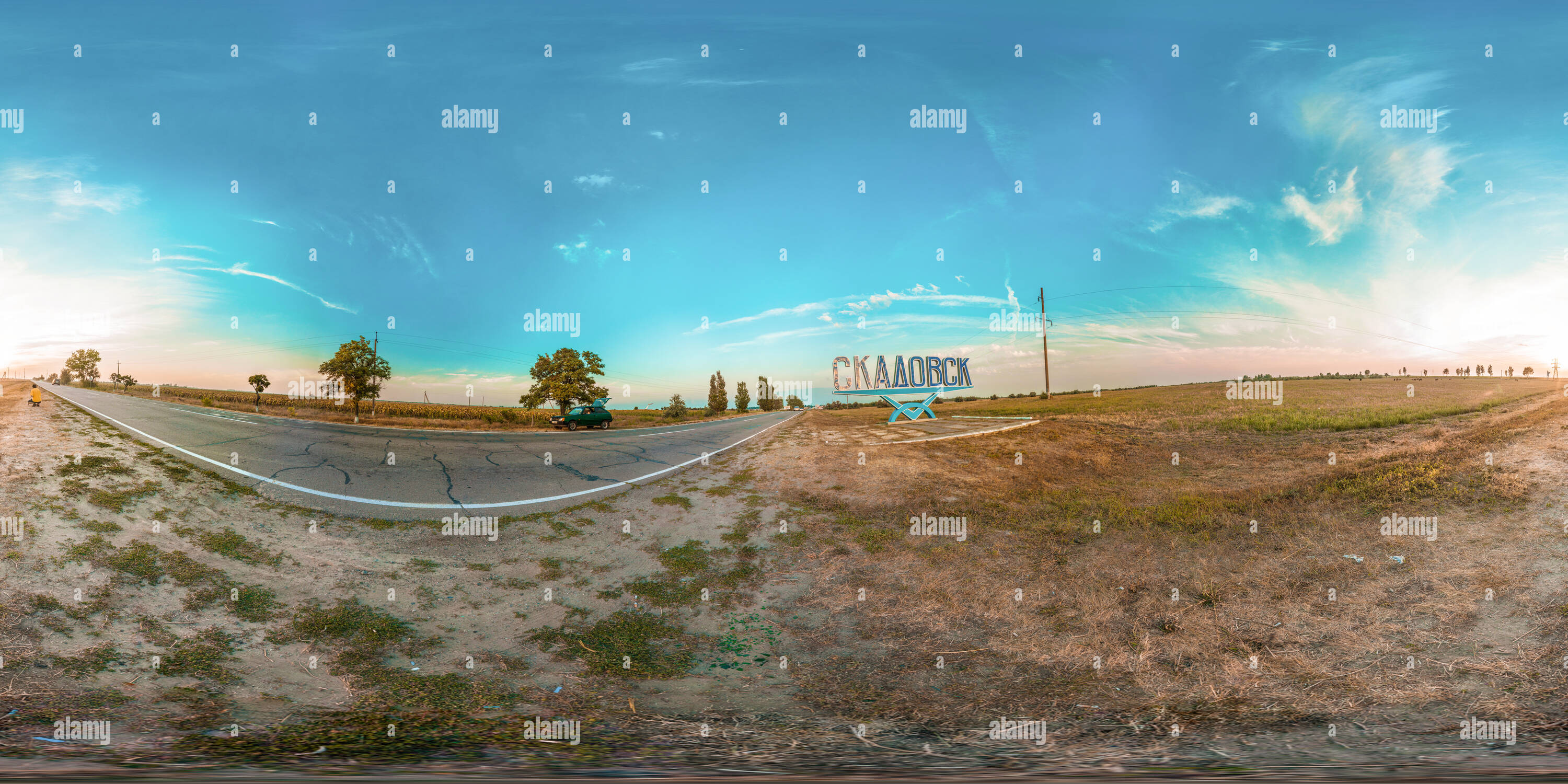 360° view of Skadovsk - Alamy