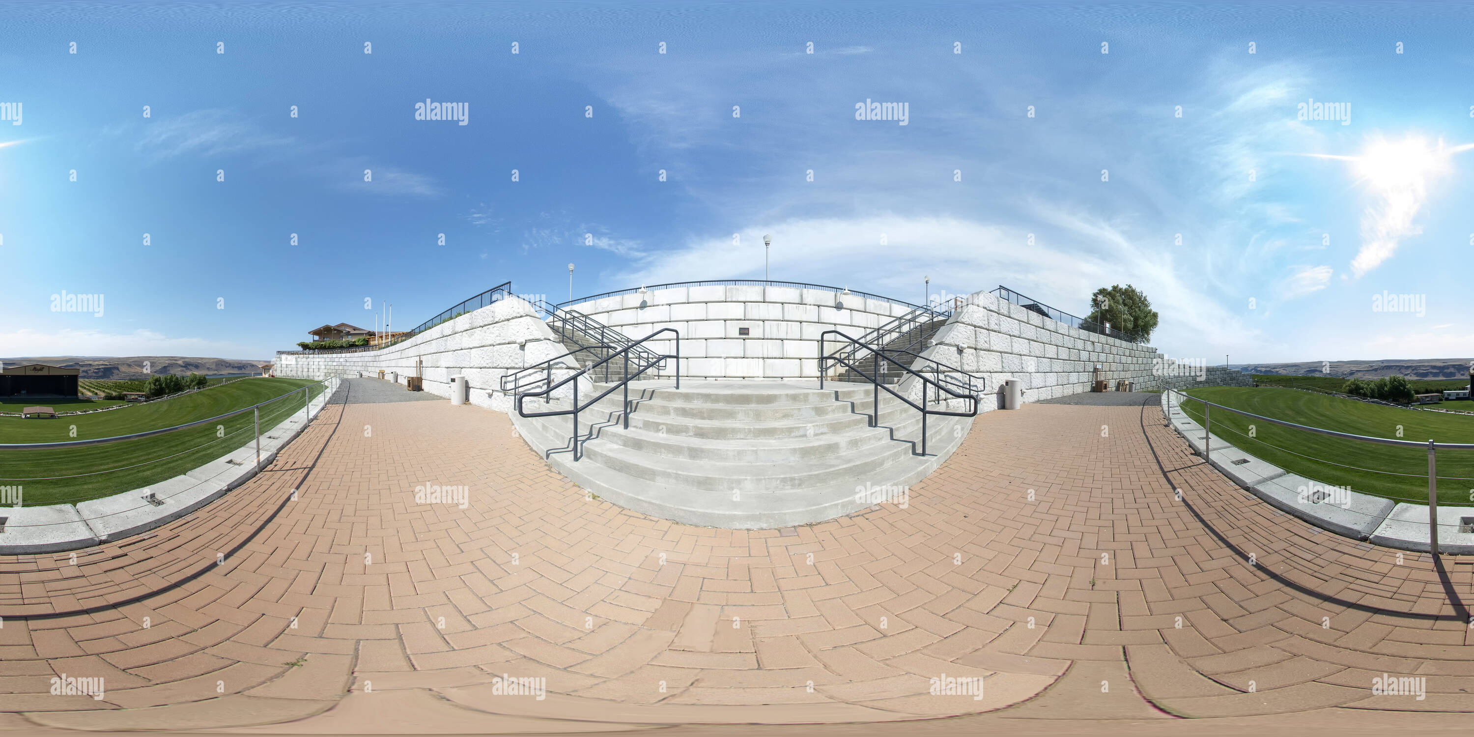 360° view of Maryhill Winery Amphitheater - Alamy