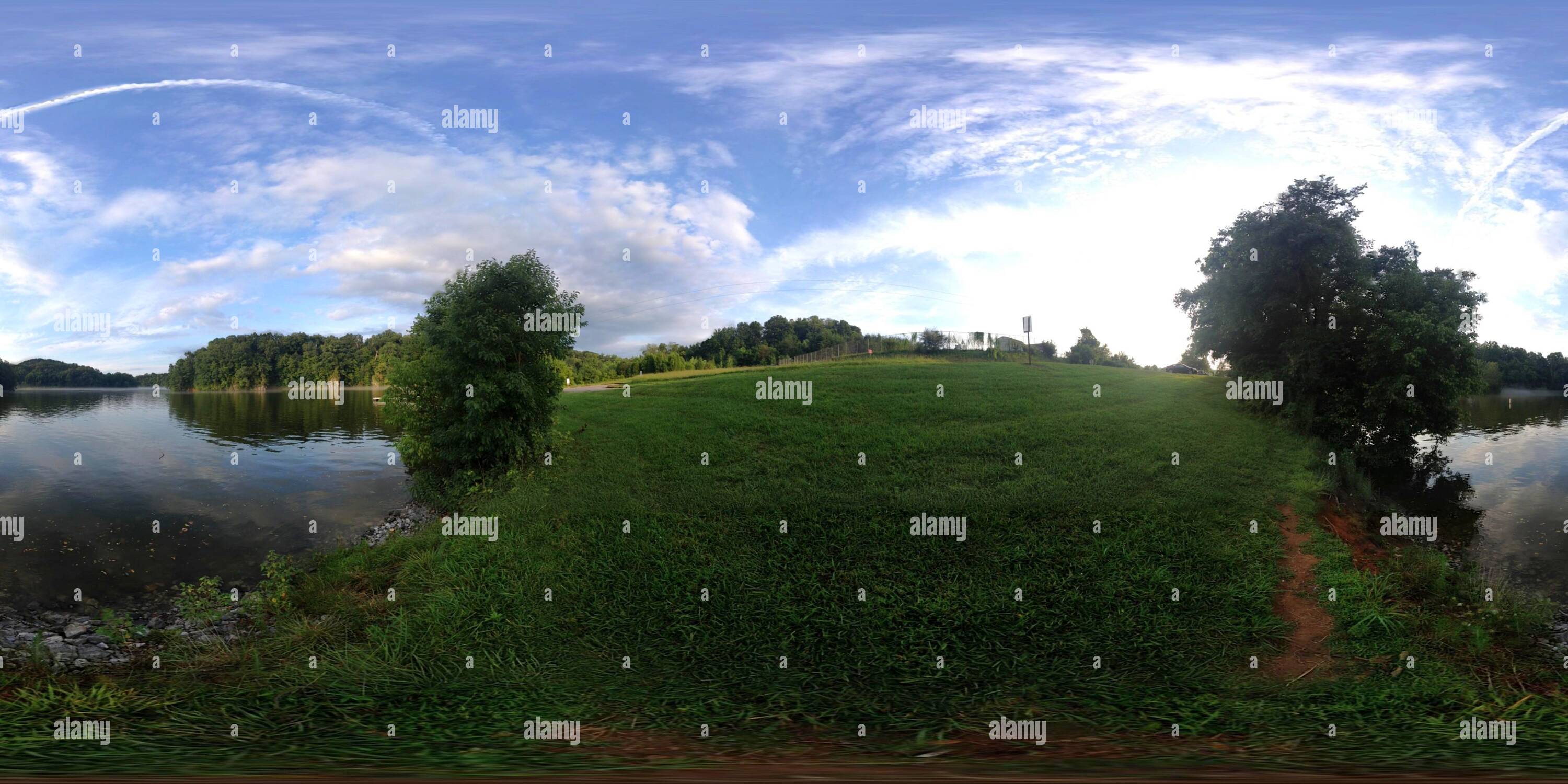 360° view of Warriors Path State Park Lake Panorama - Alamy