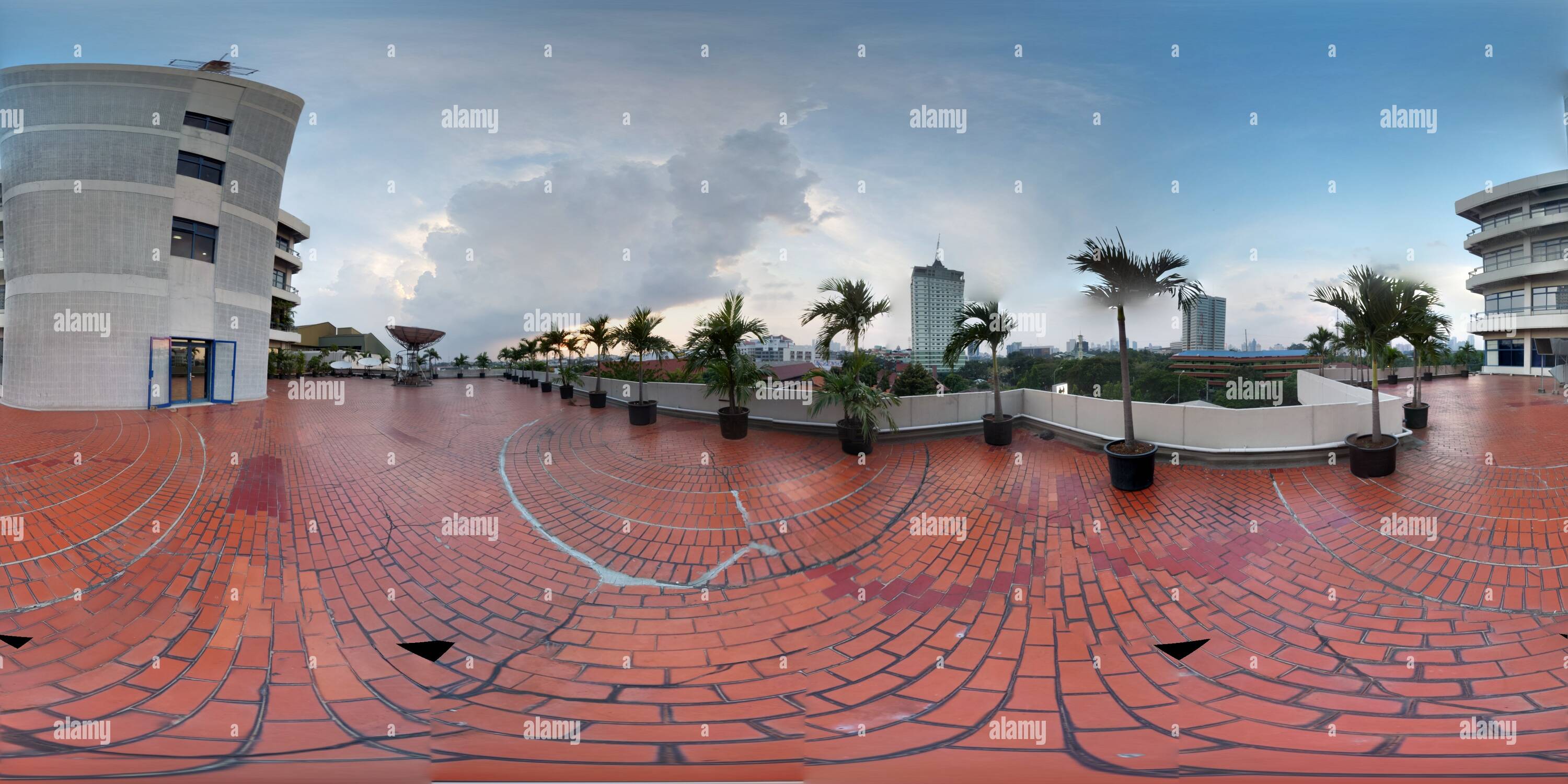 360° view of Office Balcony - Kompas Gramedia - Alamy