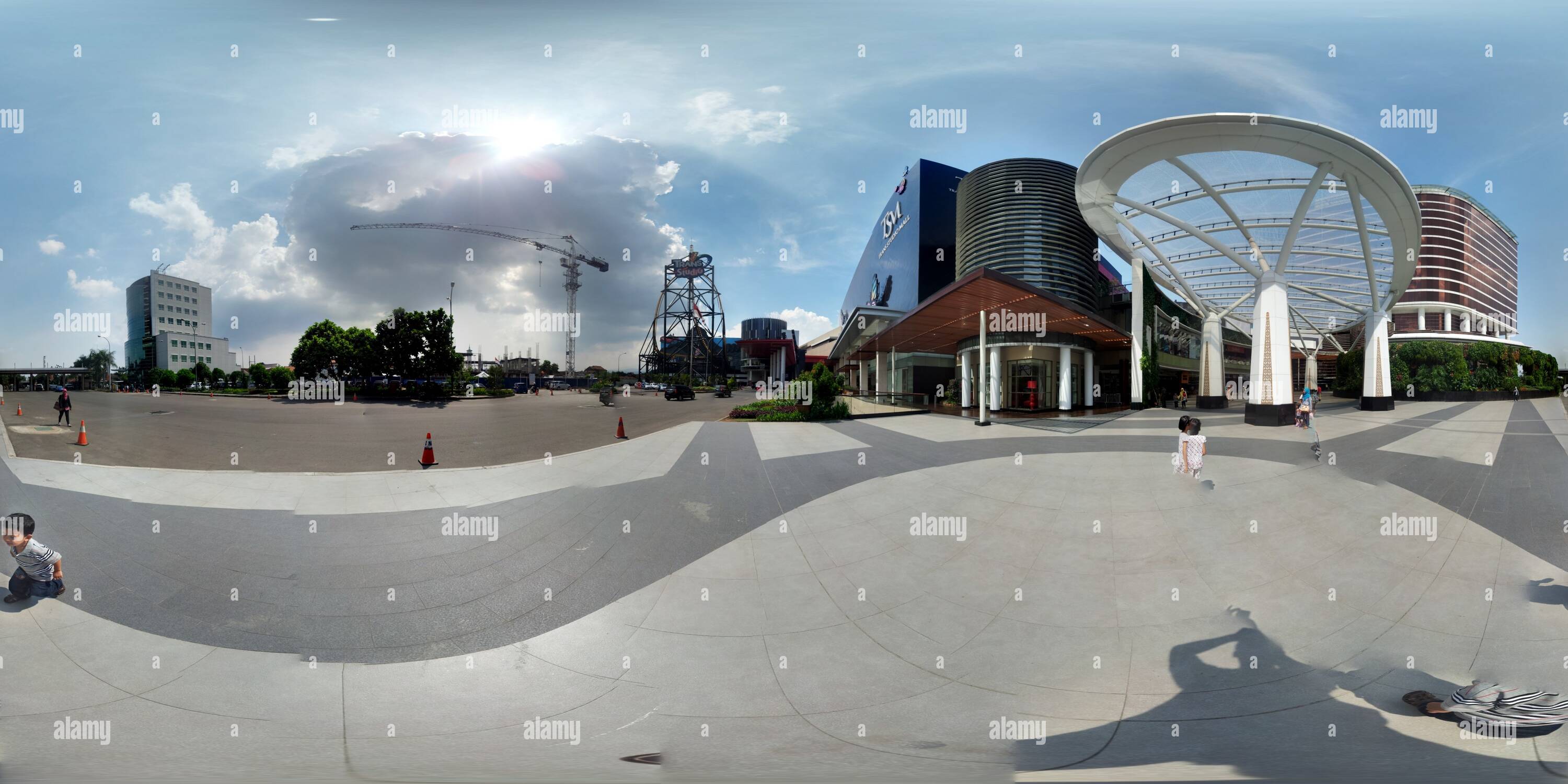 360° view of Kawasan Trans Studio - Alamy