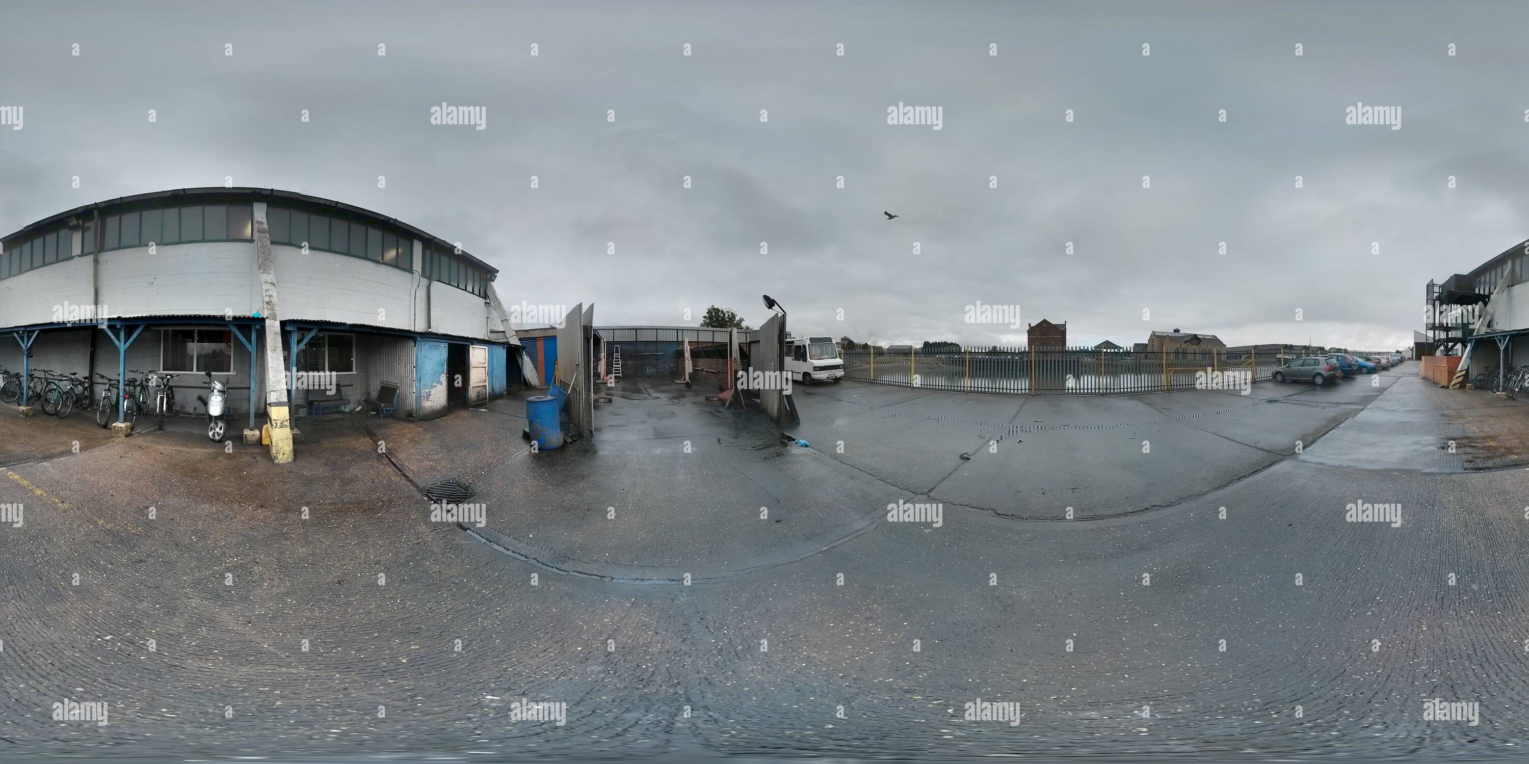 360° view of Alexandra Dock Grimsby UK - Alamy