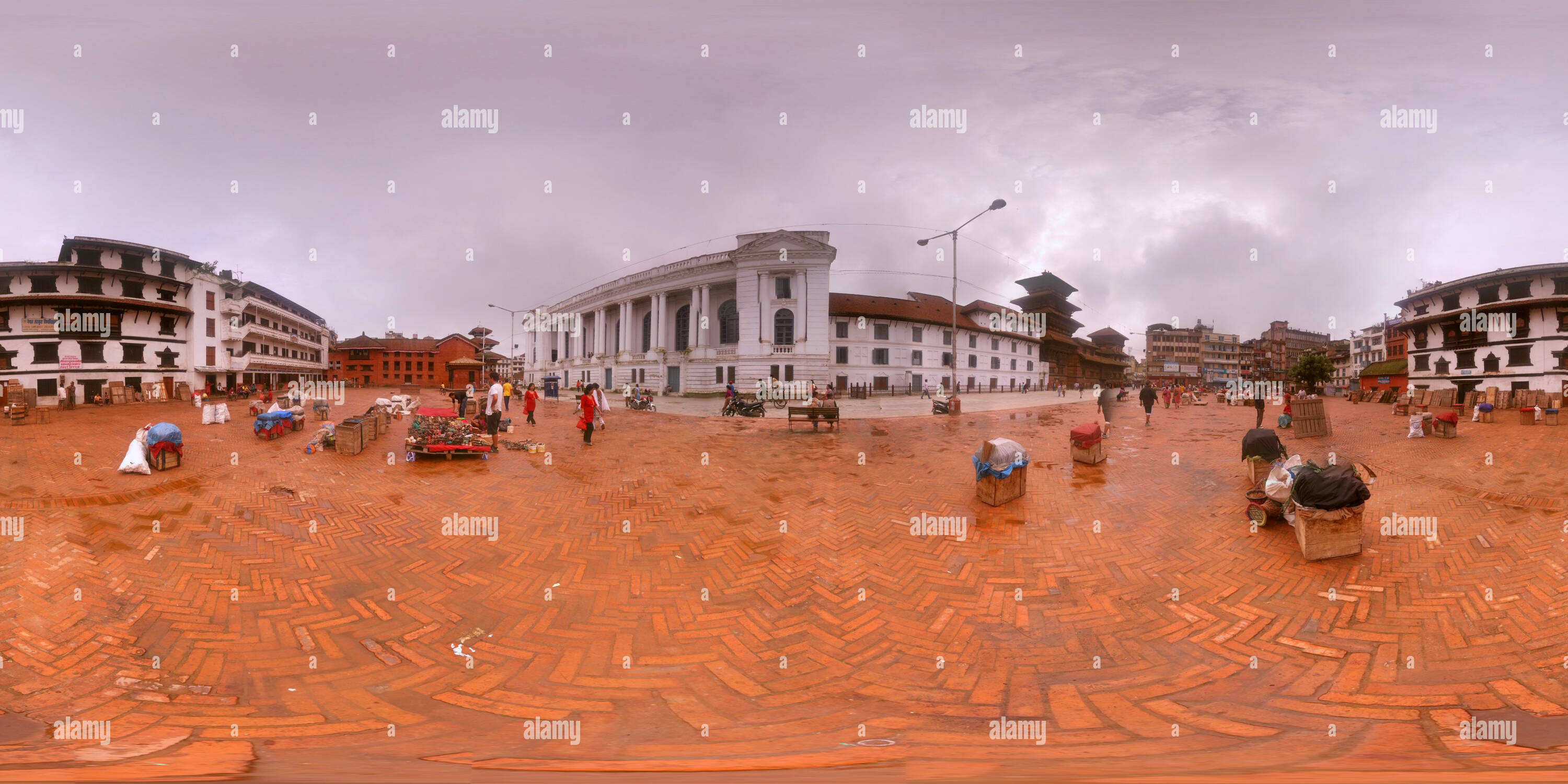 360° view of Kathmandu Durbar Square [Basantapur Durbar Square] - South ...