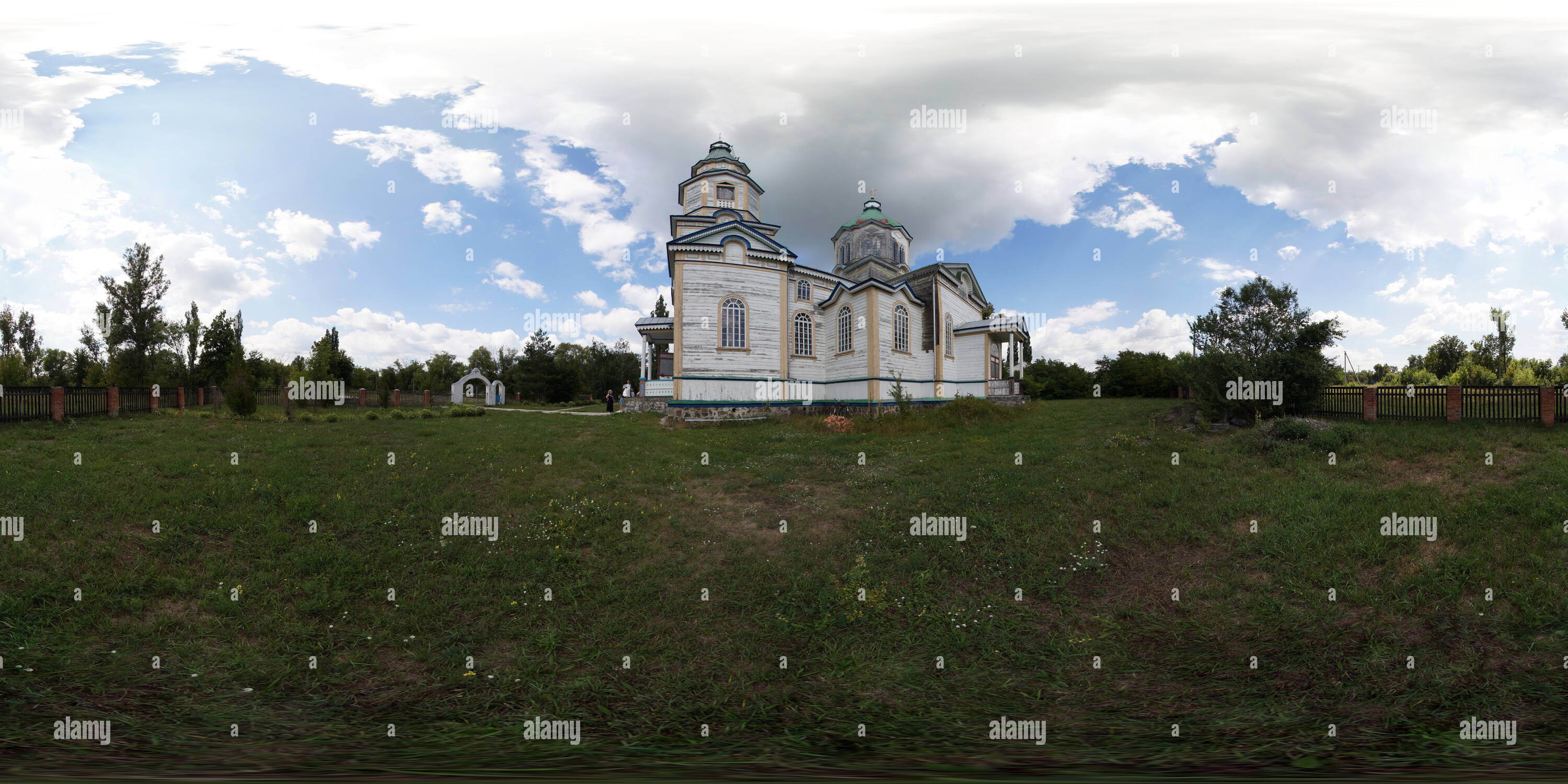 360° view of Svyato Uspenskaya Tserkov' - Alamy