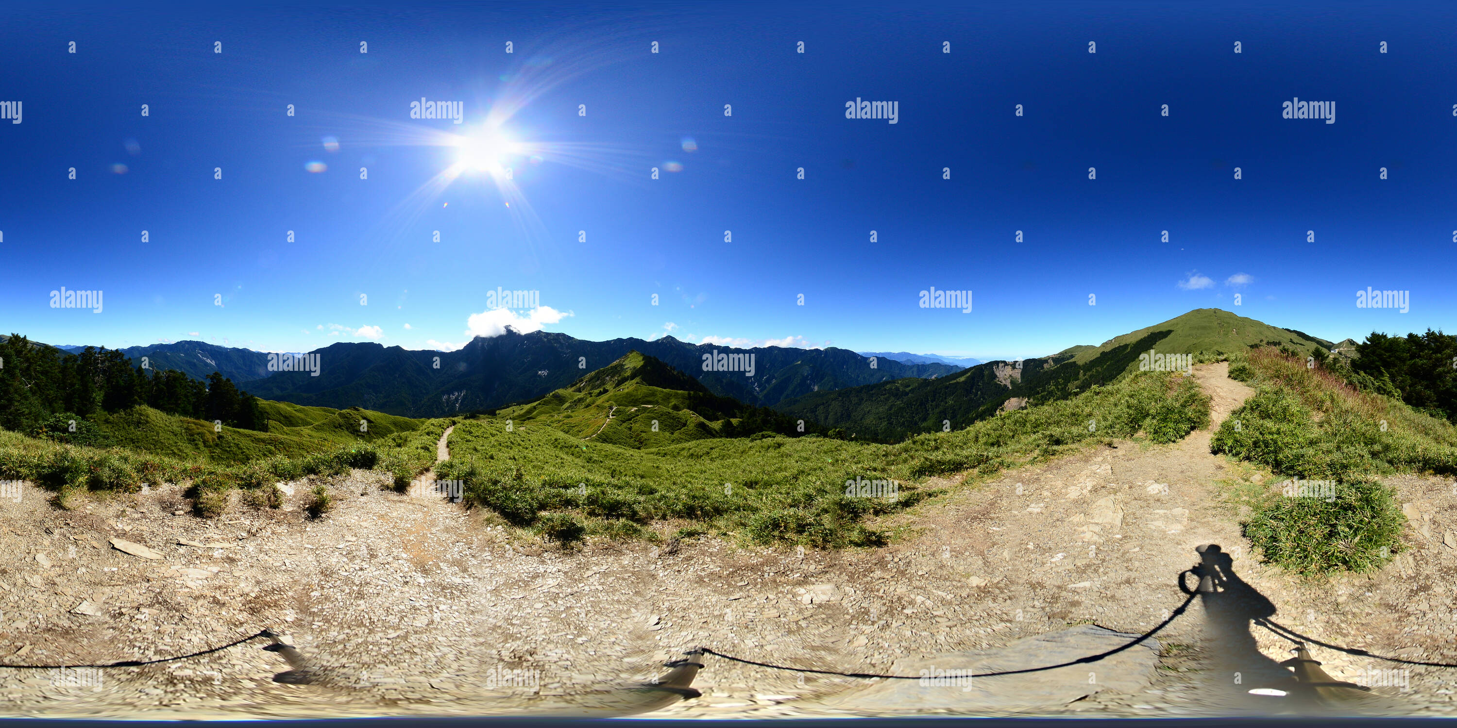 360° view of Taroko National Park， Little Chi-Lin - Alamy