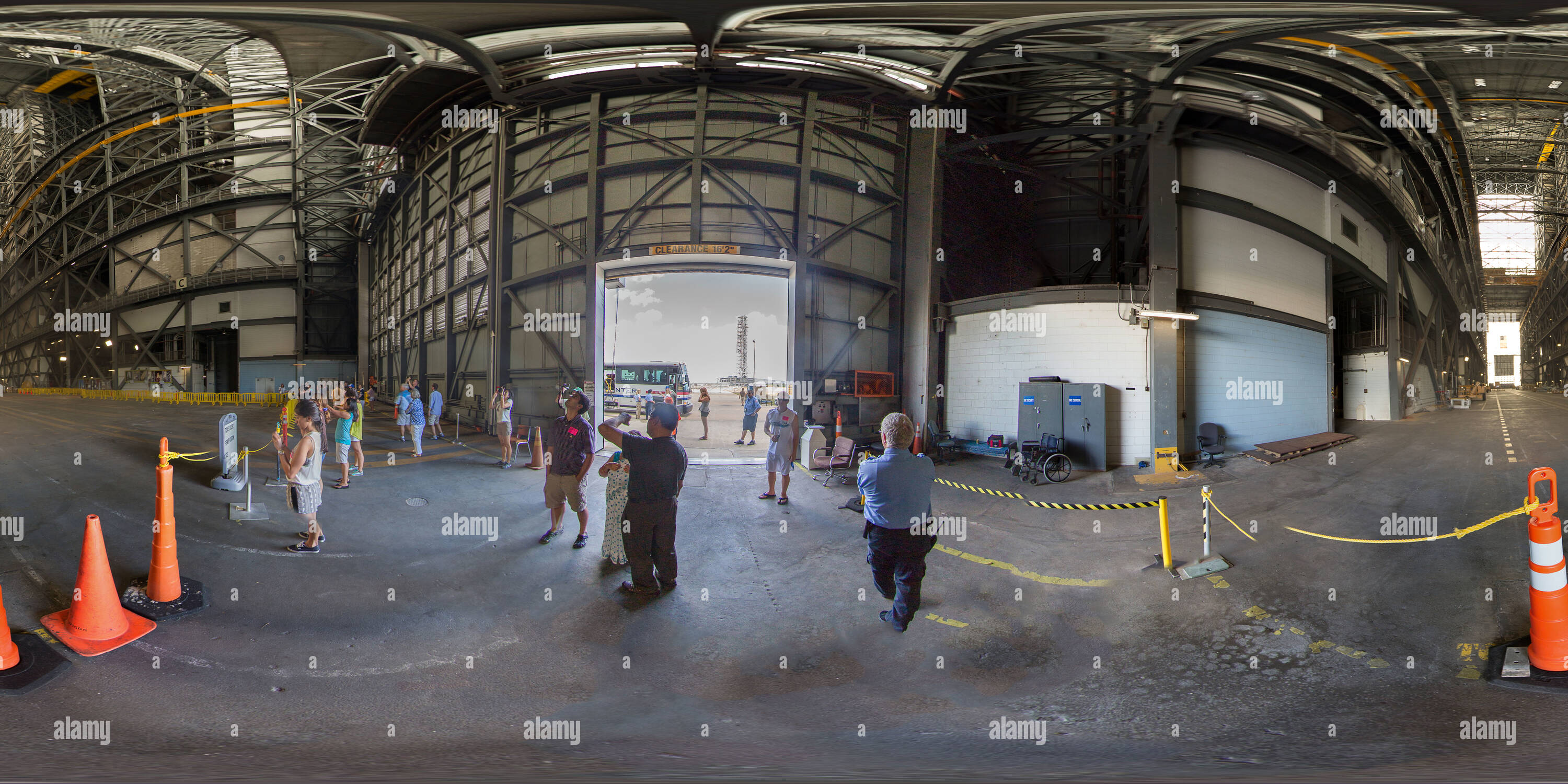 360° view of Vehicle Assembly Building - Alamy