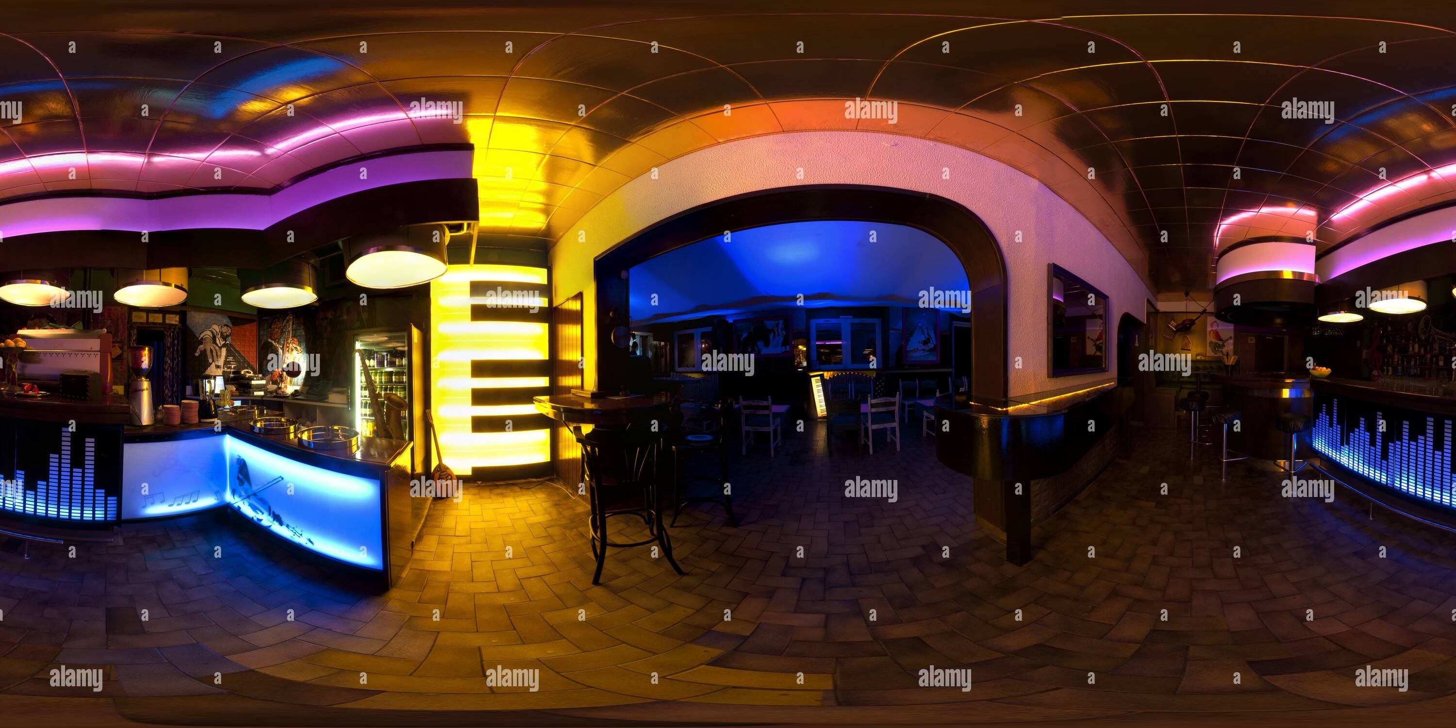 Unique cafe bar night bar hi-res stock photography and images - Alamy
