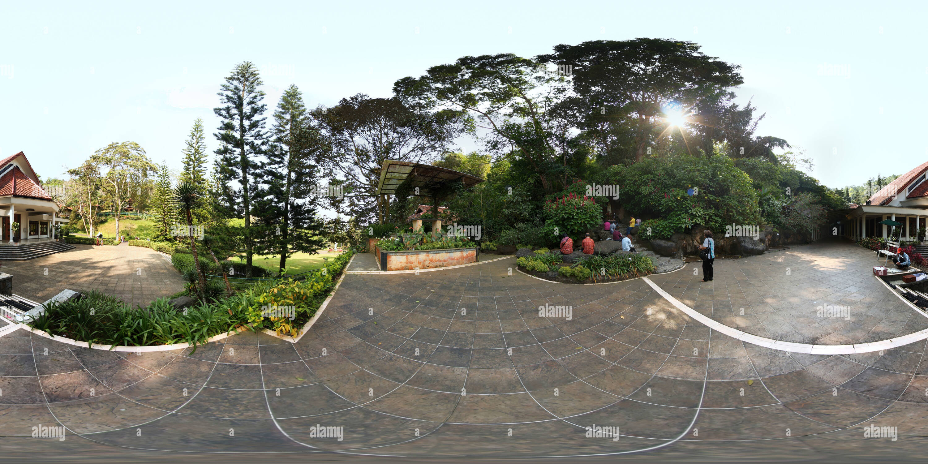360° view of Goa Maria Cikanyere - Alamy
