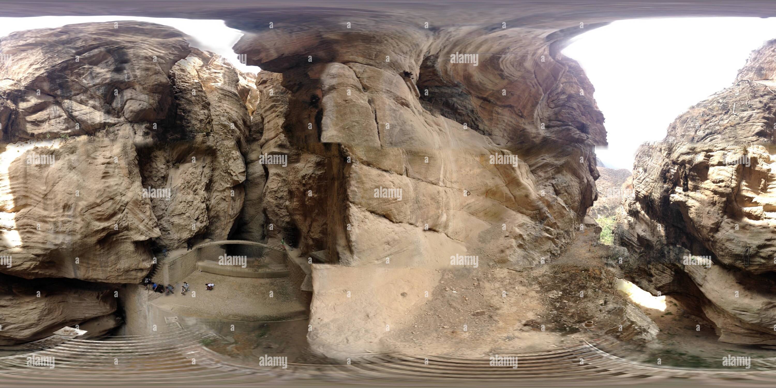 360° view of Canyon of Autisha - Alamy