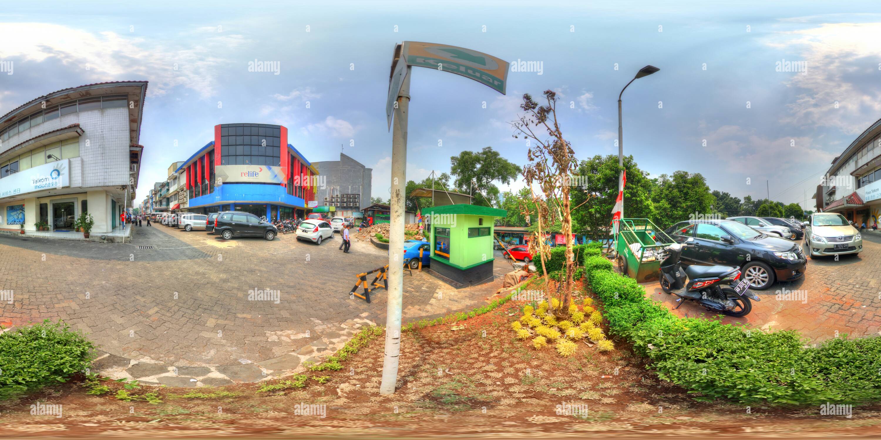 360° view of Pertokoan Gran Wijaya - Alamy