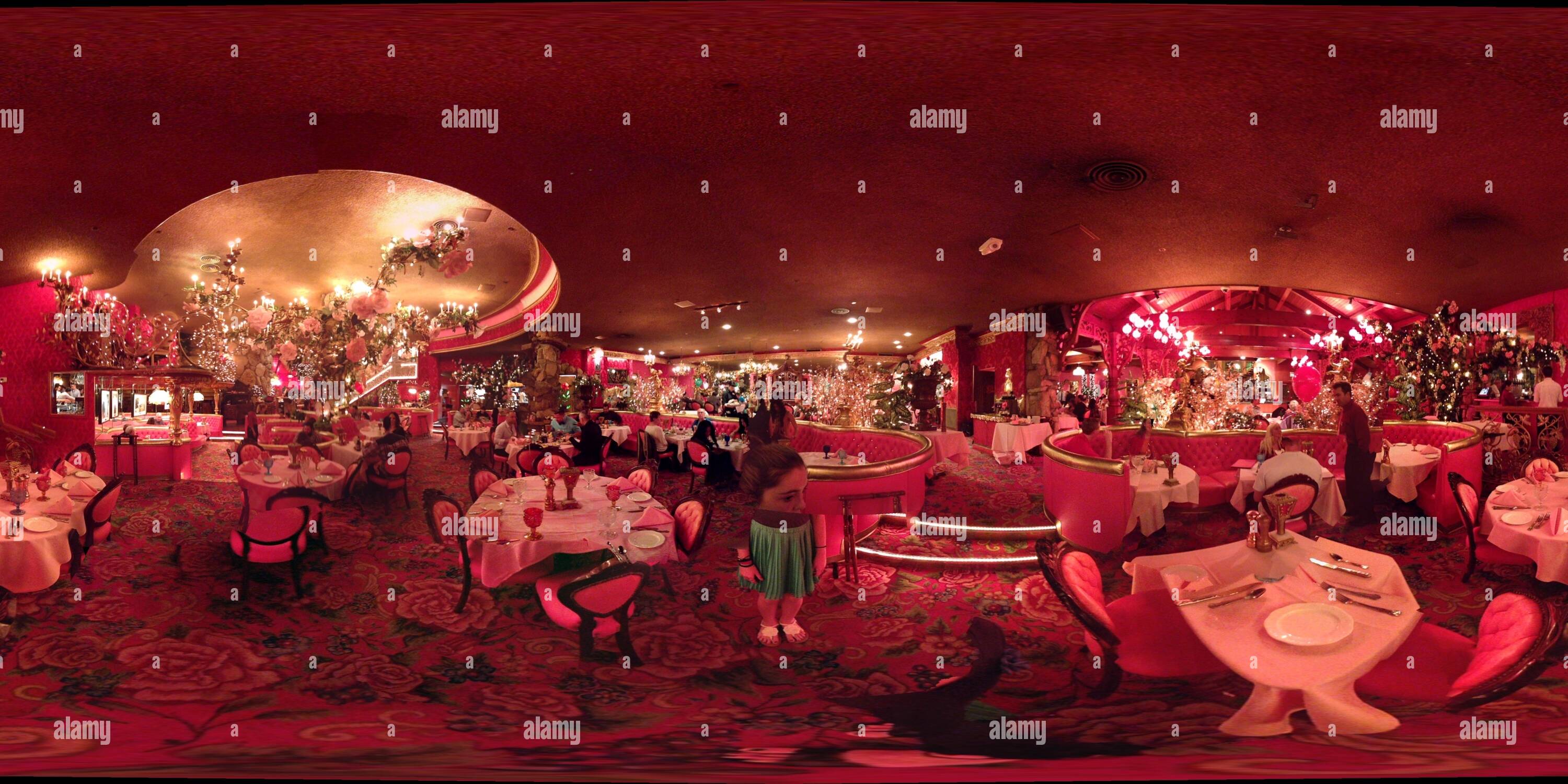 360° view of Madonna Inn Dining Room, San Luis Obispo - Alamy