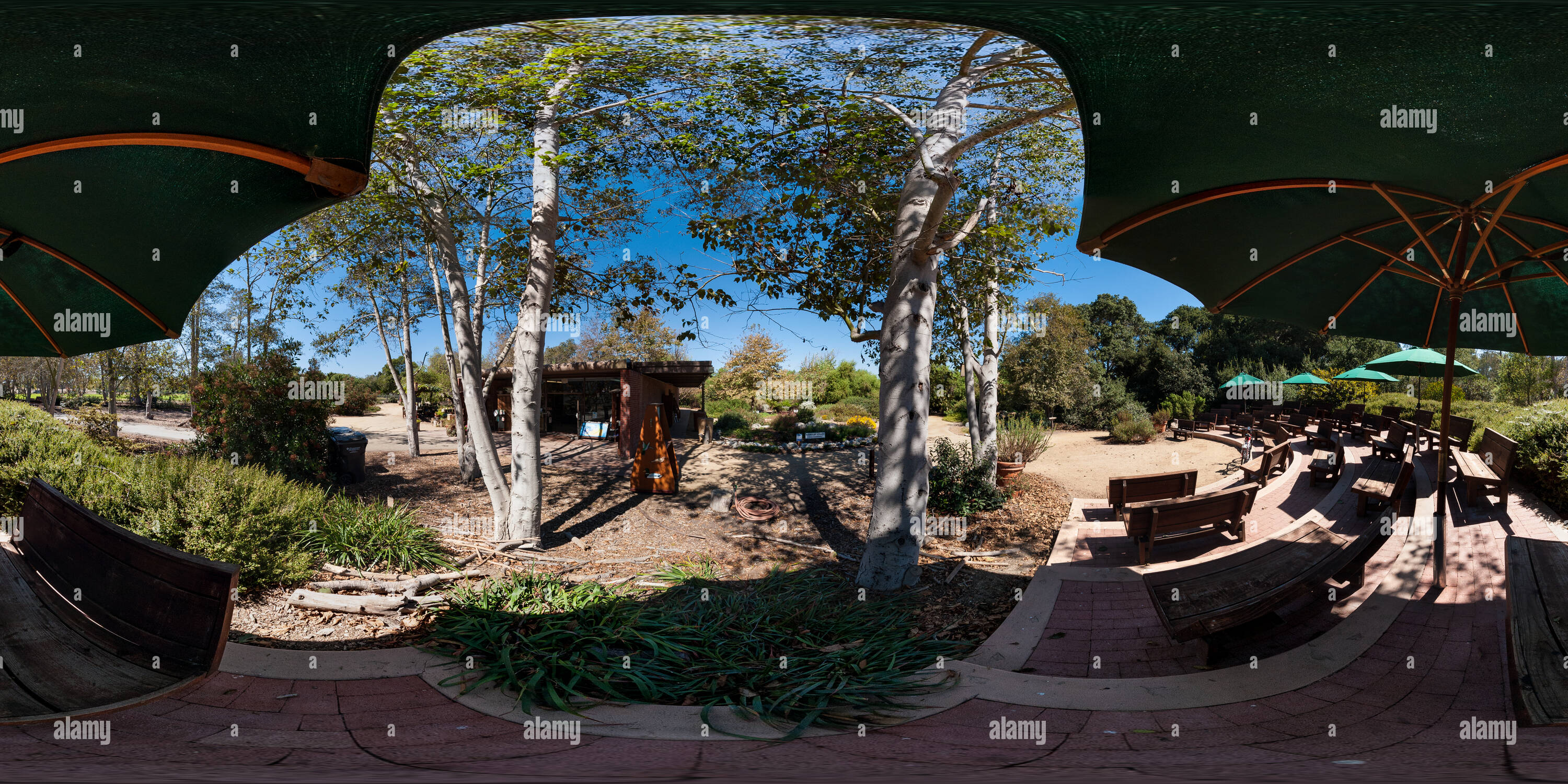 360° view of Shipley Nature Center, Huntington Beach, CA - Alamy