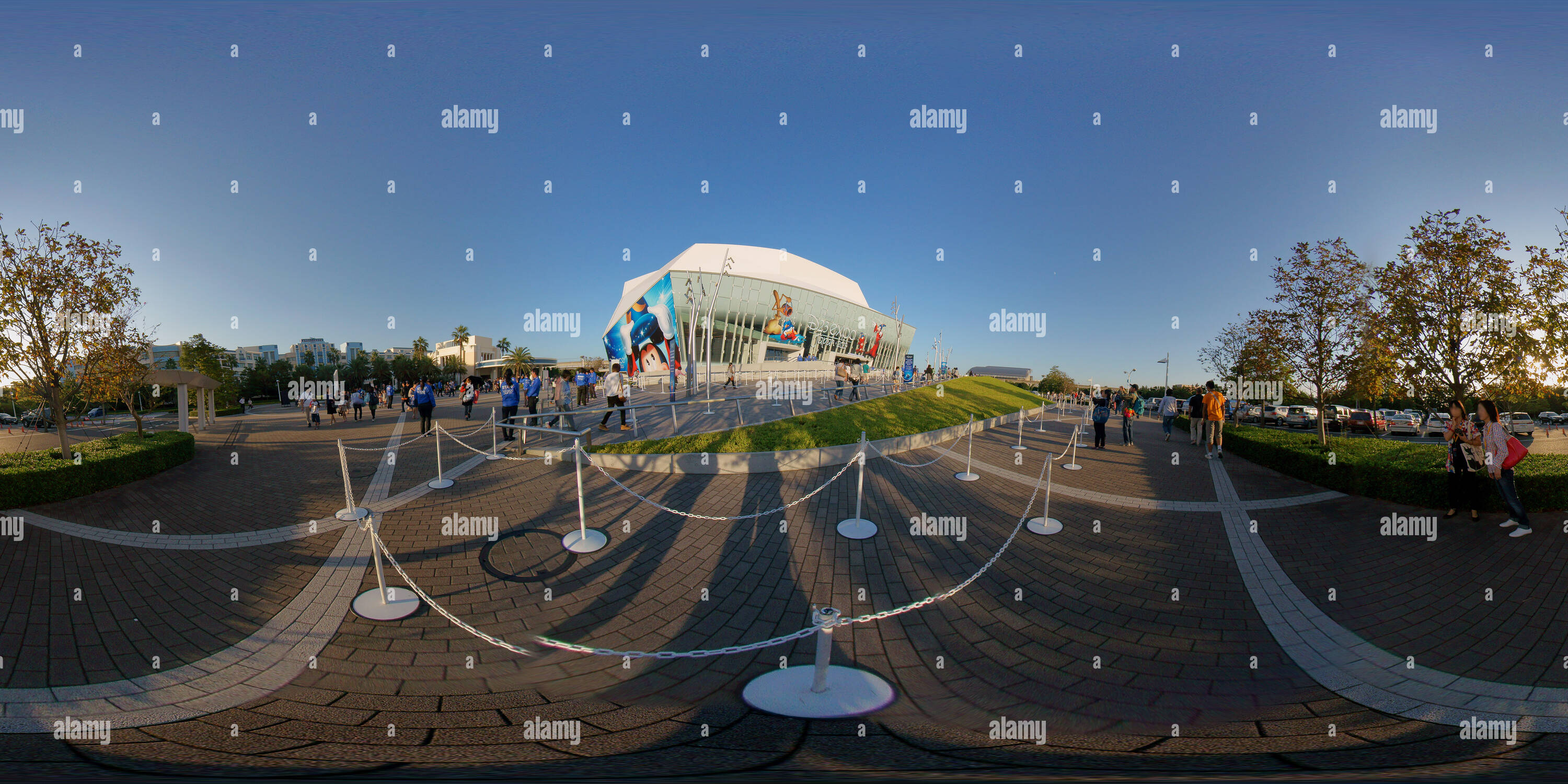 360° view of D23Expo Japan -Front of AmphiTheater - Alamy
