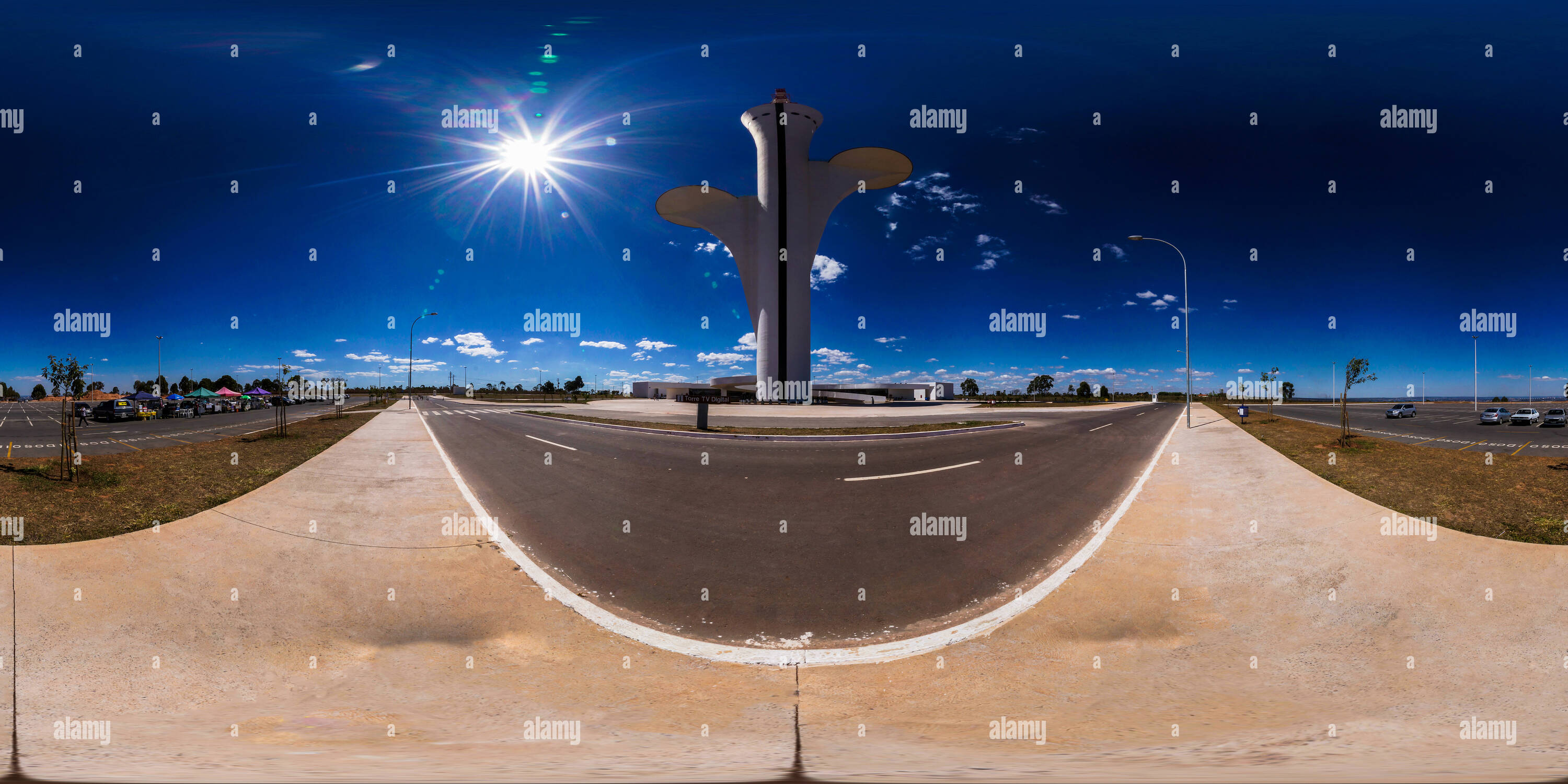 360° view of Digital Tower, Brazil DC - Alamy