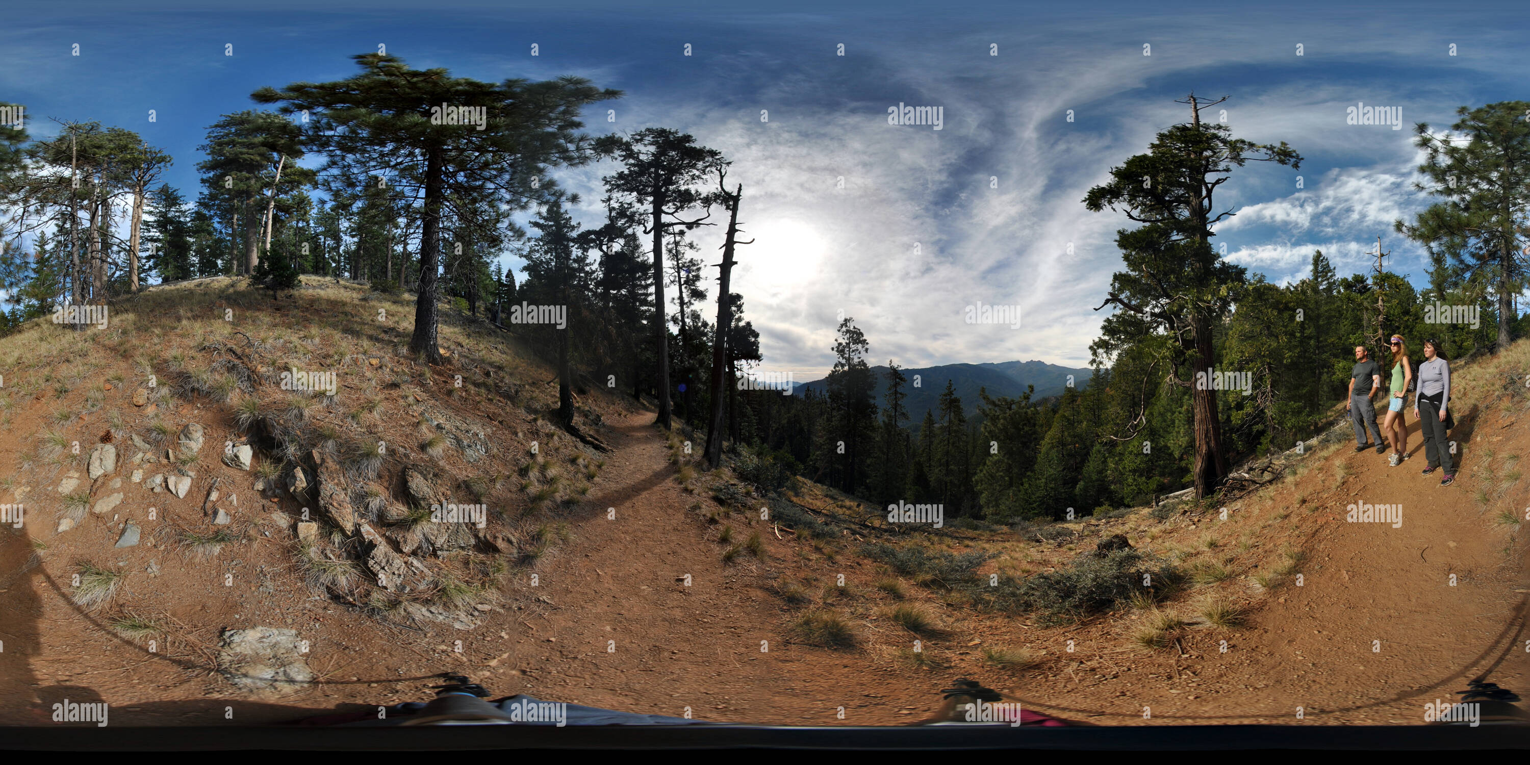 360° view of CASTLE DOME TRAIL - Alamy