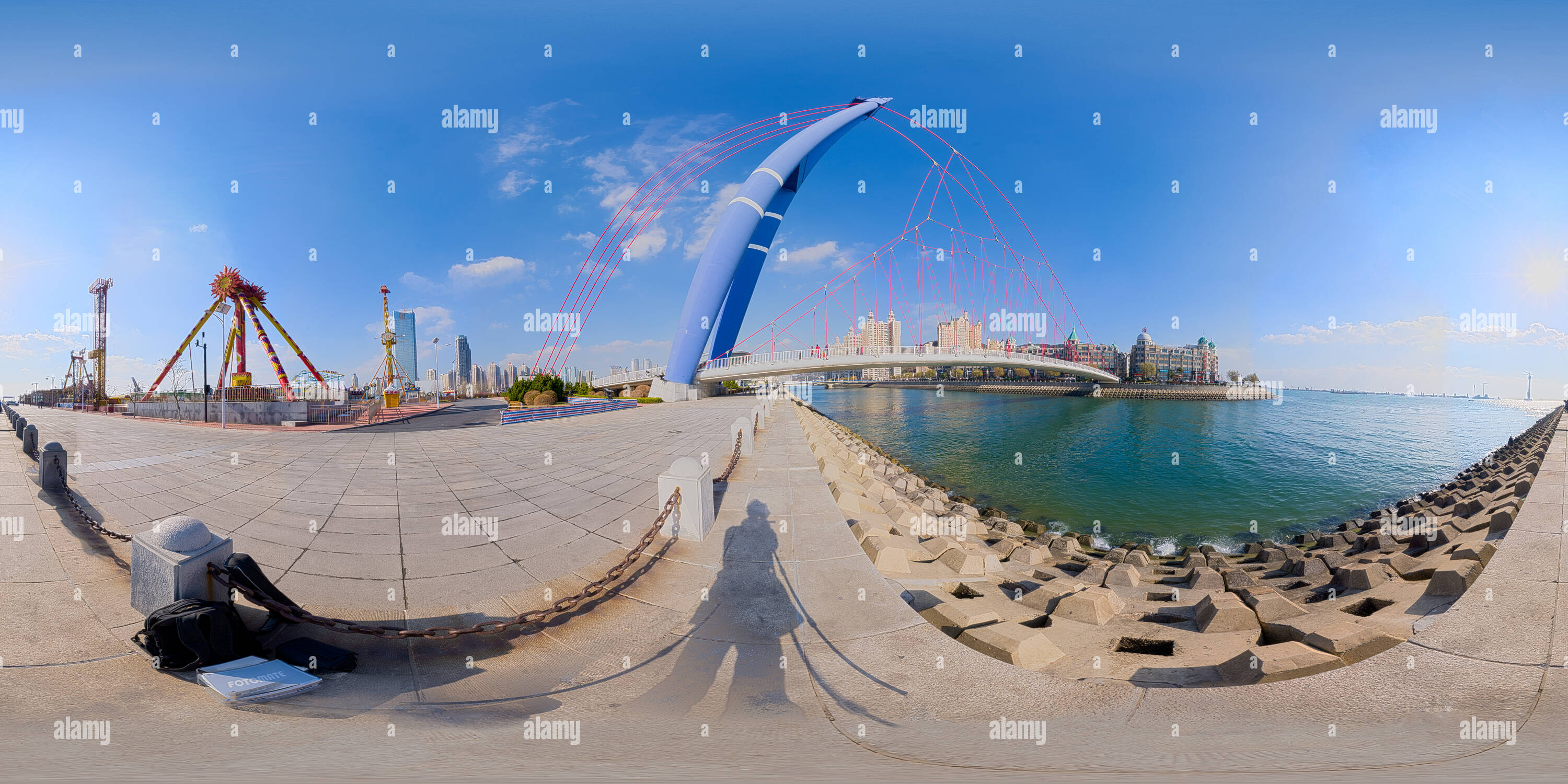 Dalian china bridge hi-res stock photography and images - Alamy