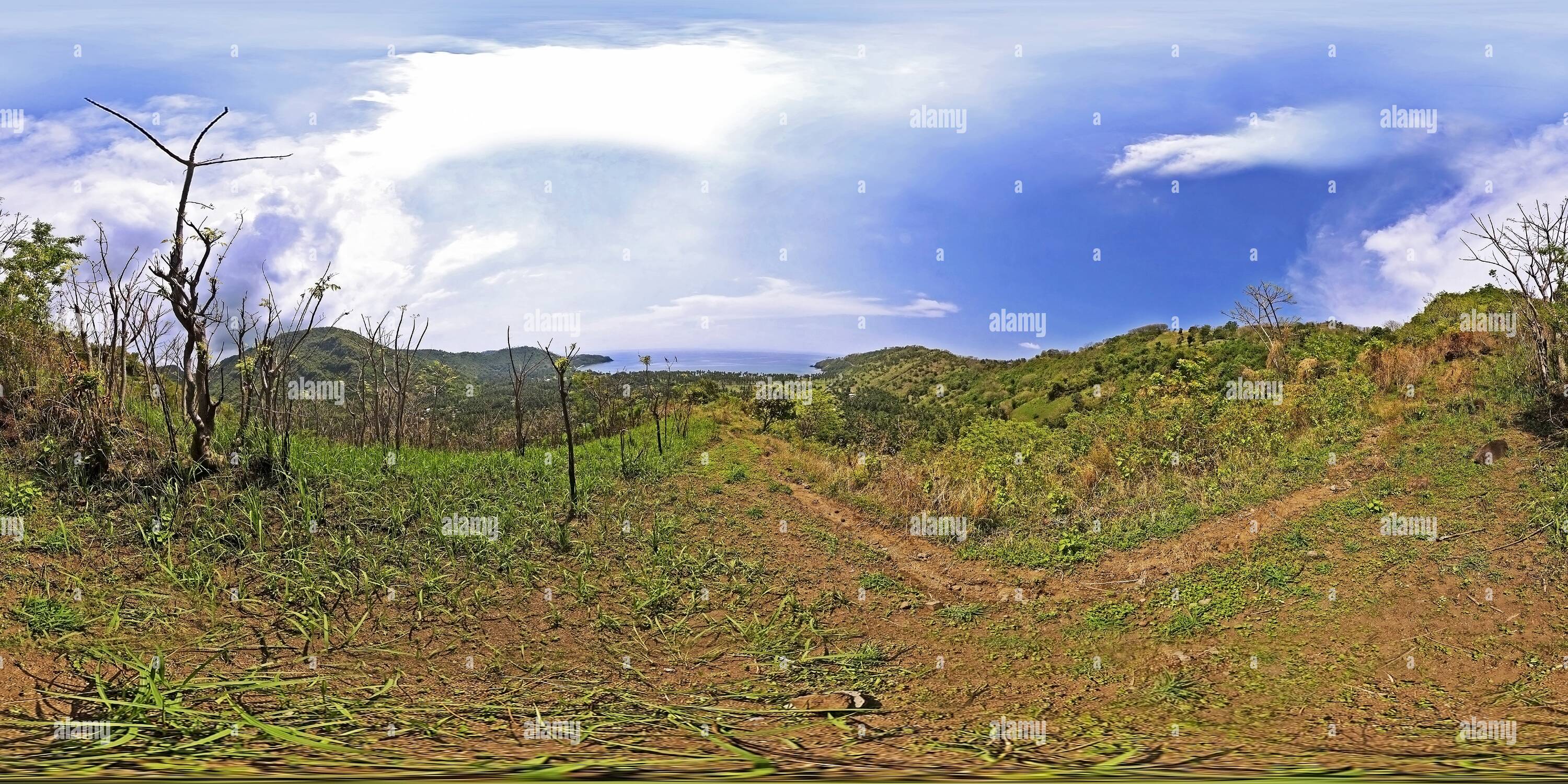 360° view of Bukit Nipah Lombok - Alamy