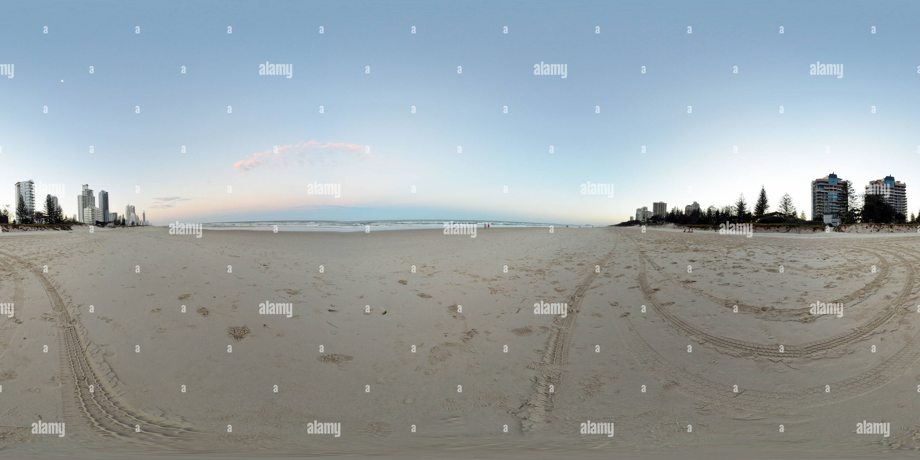 360° view of Gold coast,Broadbeach, Australia - Alamy