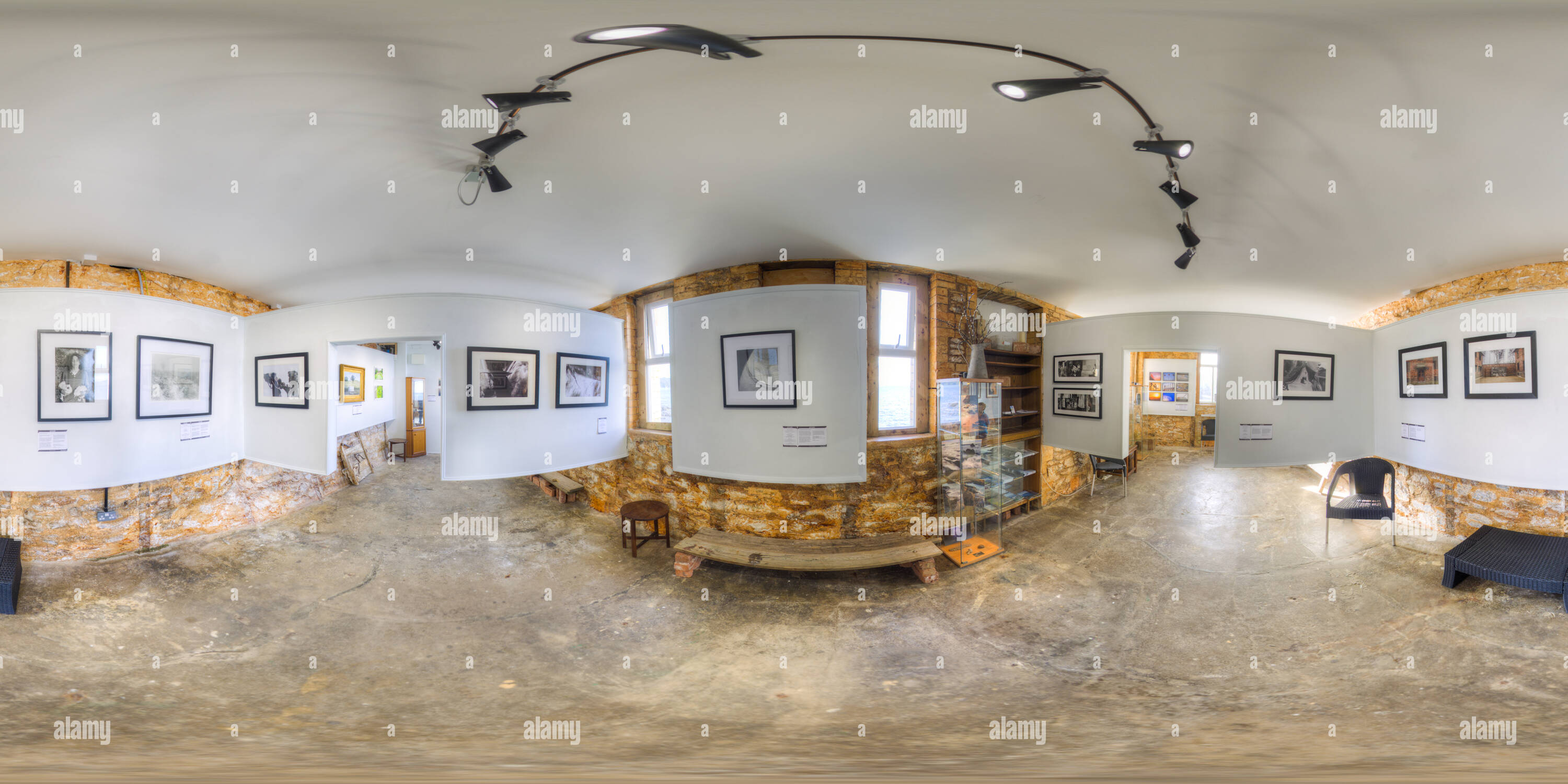 360° view of Trerise Gallery Room 2 - Alamy
