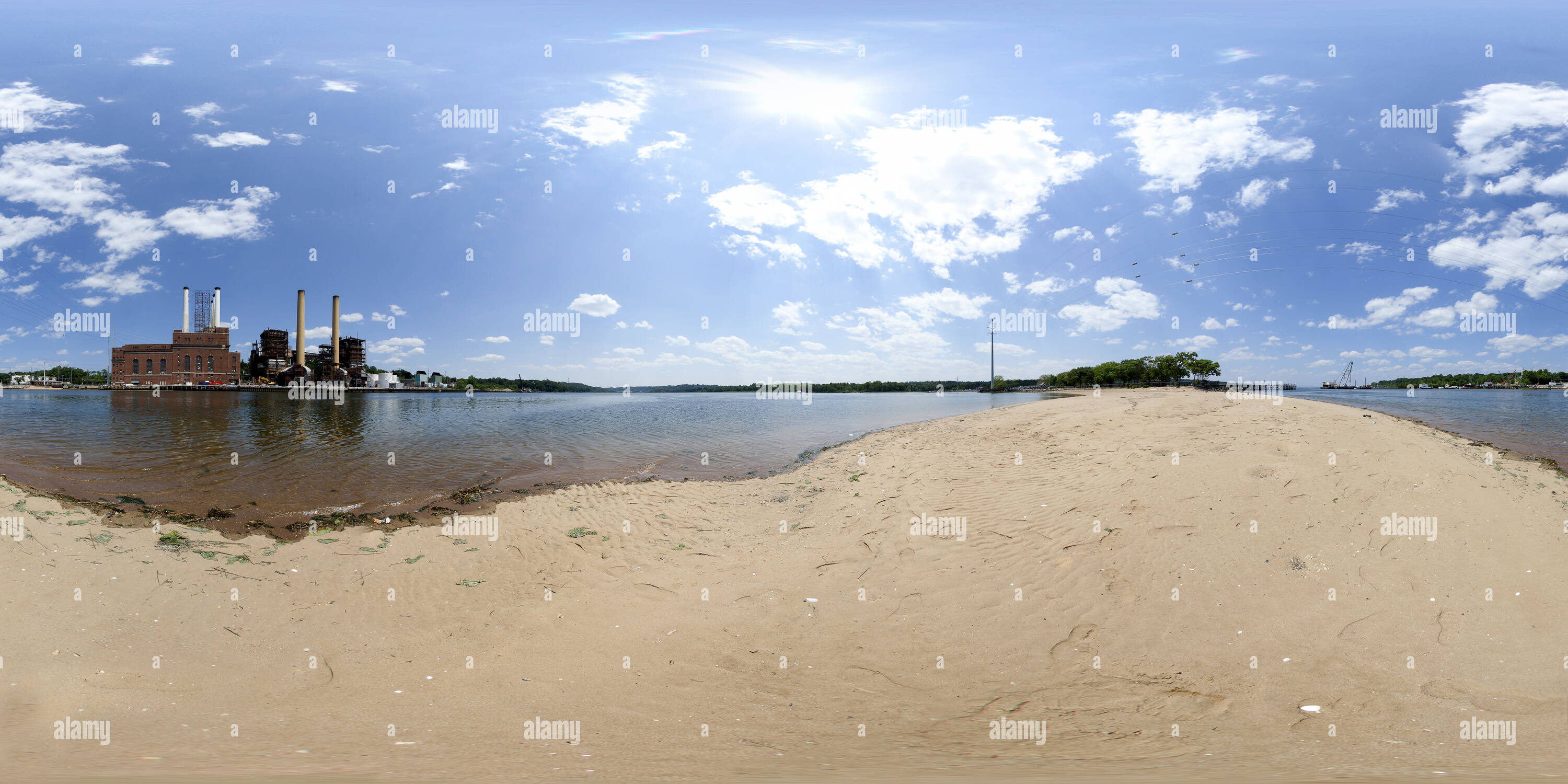 360° view of 20130615 Barbeach1 01 Pano - Alamy