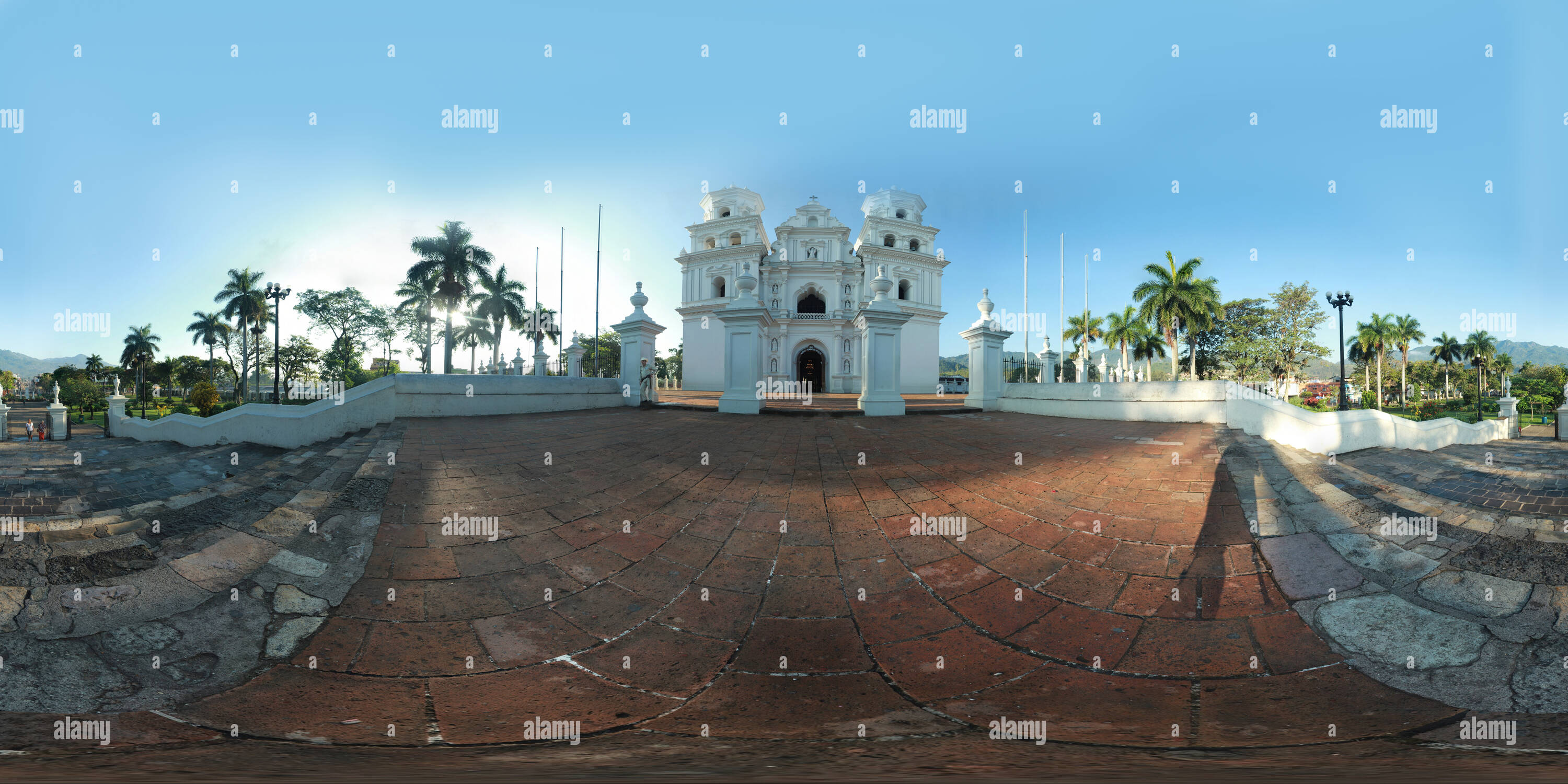 360° view of Basilica de Esquipulas - Alamy