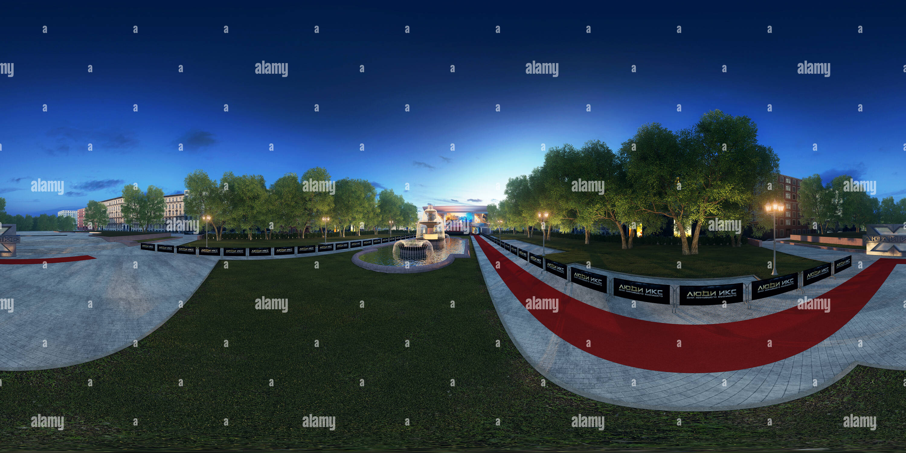 360° view of Pano 01 Rgb Color 0000 - Alamy