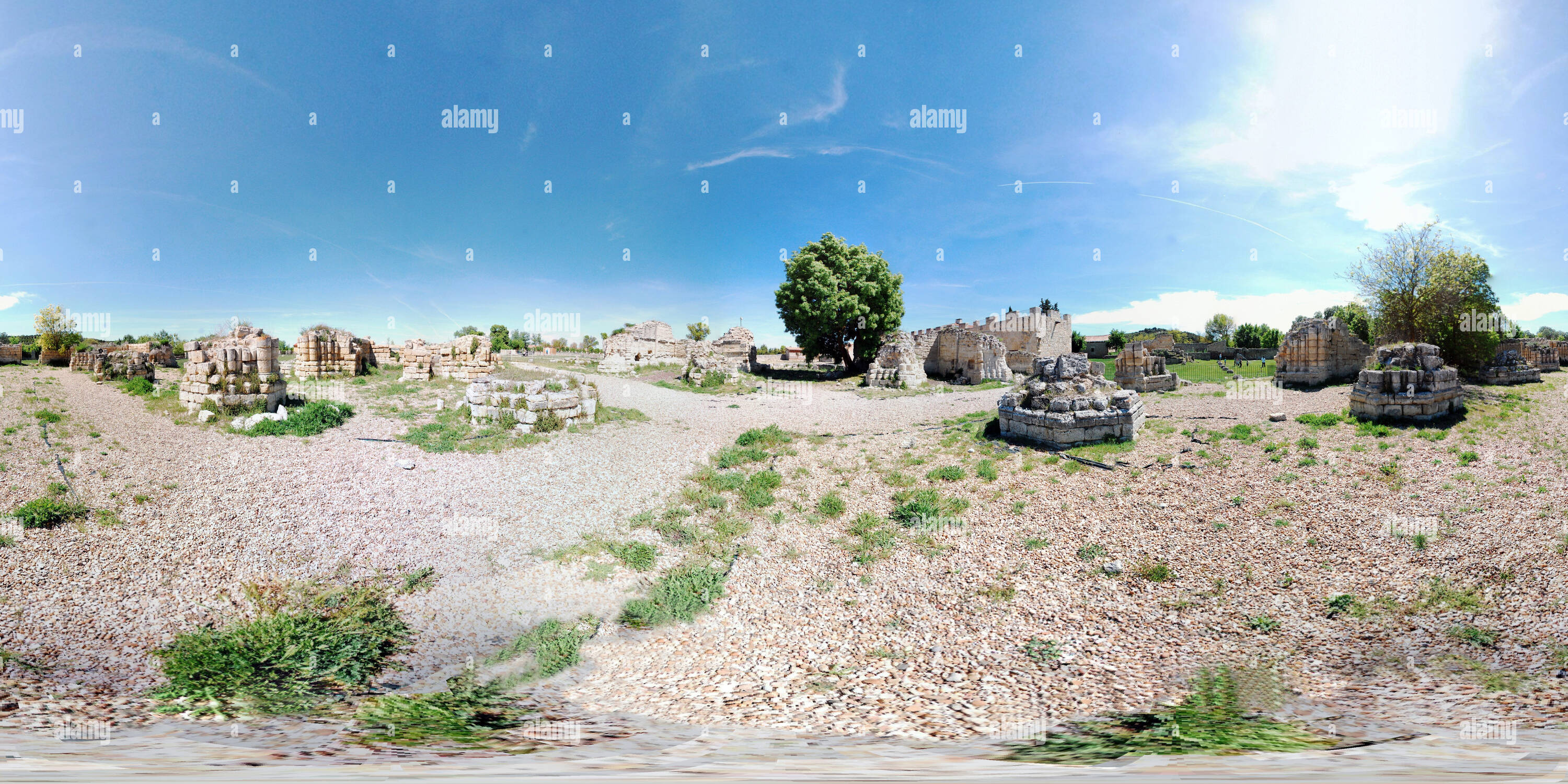 360° view of Monastery of Matallana - Alamy