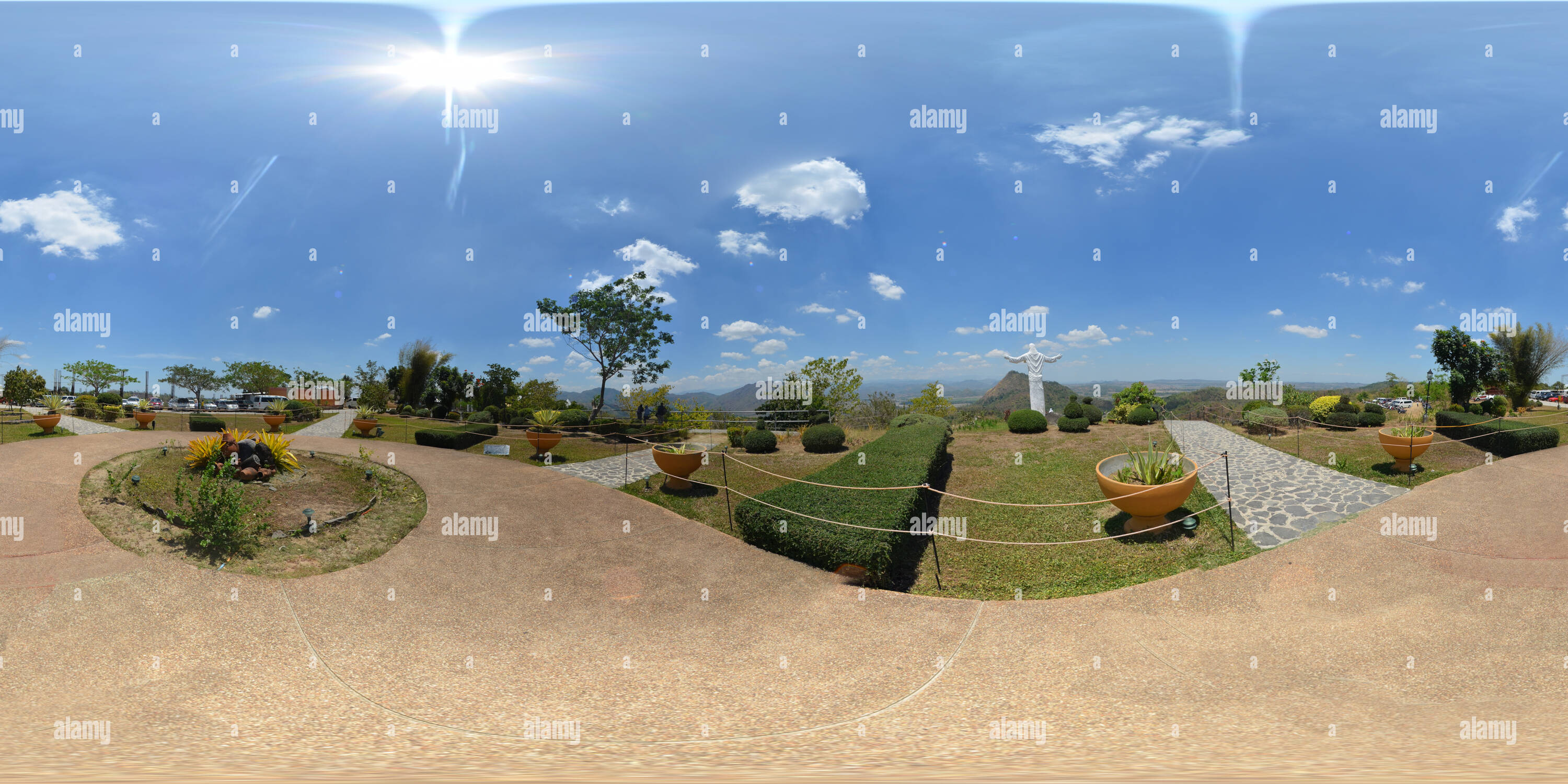 360° view of Monasteryo de Tarlac - Alamy