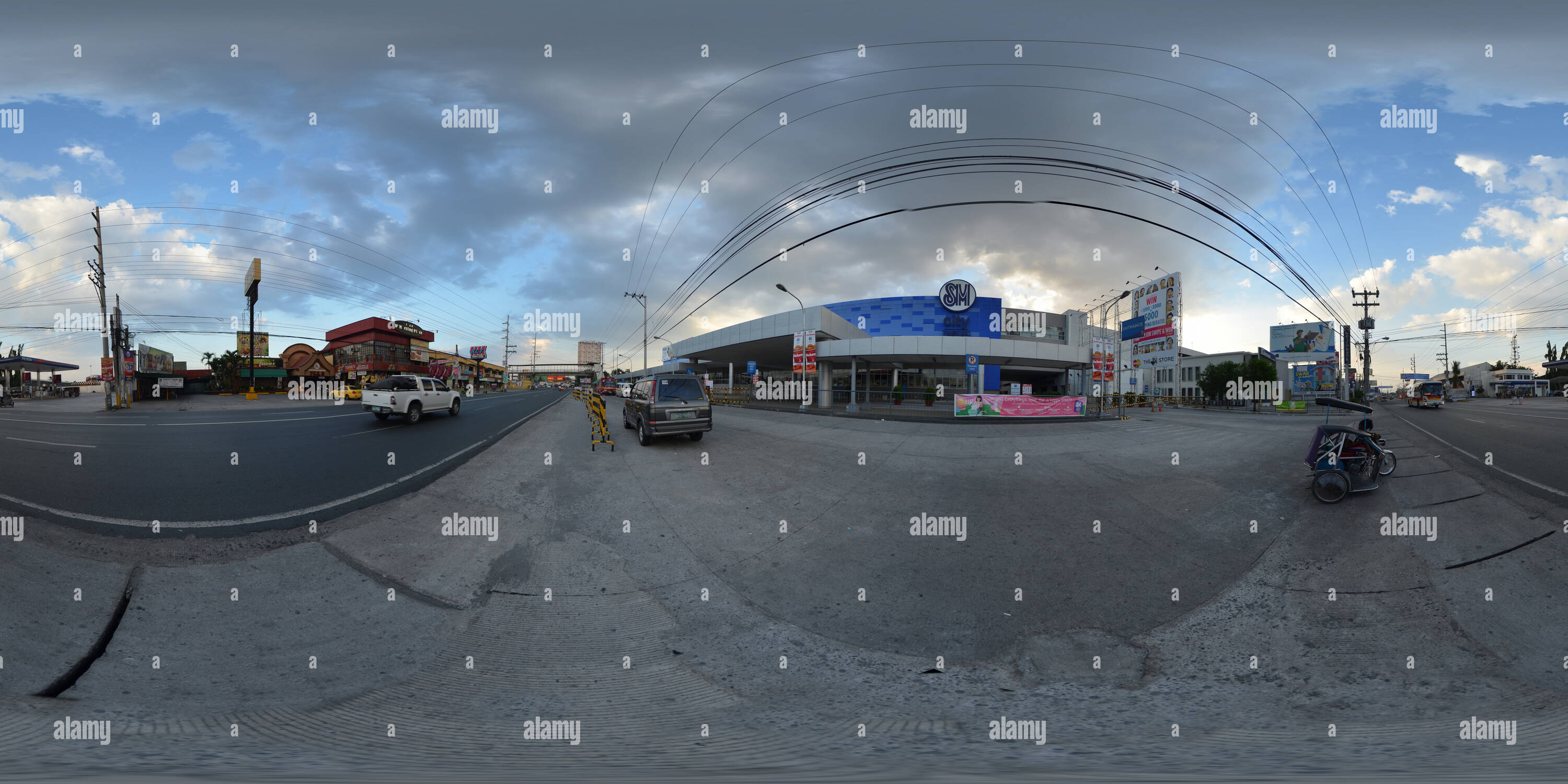 360° view of Mc Arthur Highway Tarlac City - Alamy