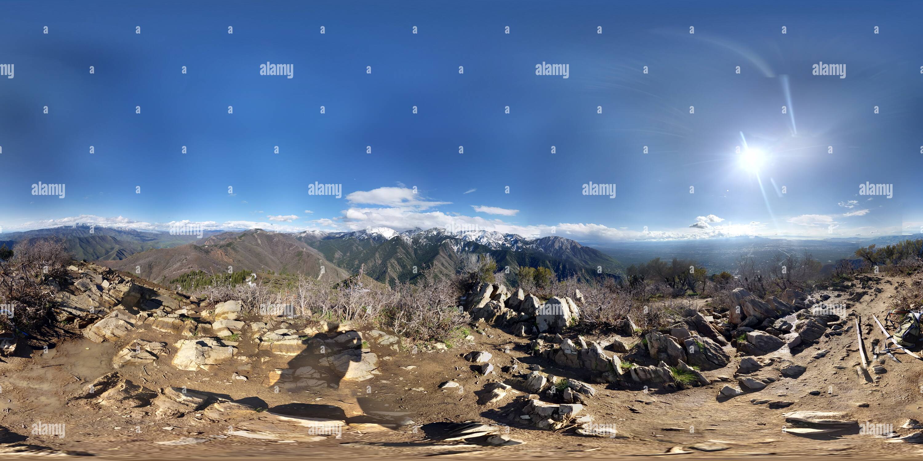 360° view of Grandeur Peak, Utah - Alamy