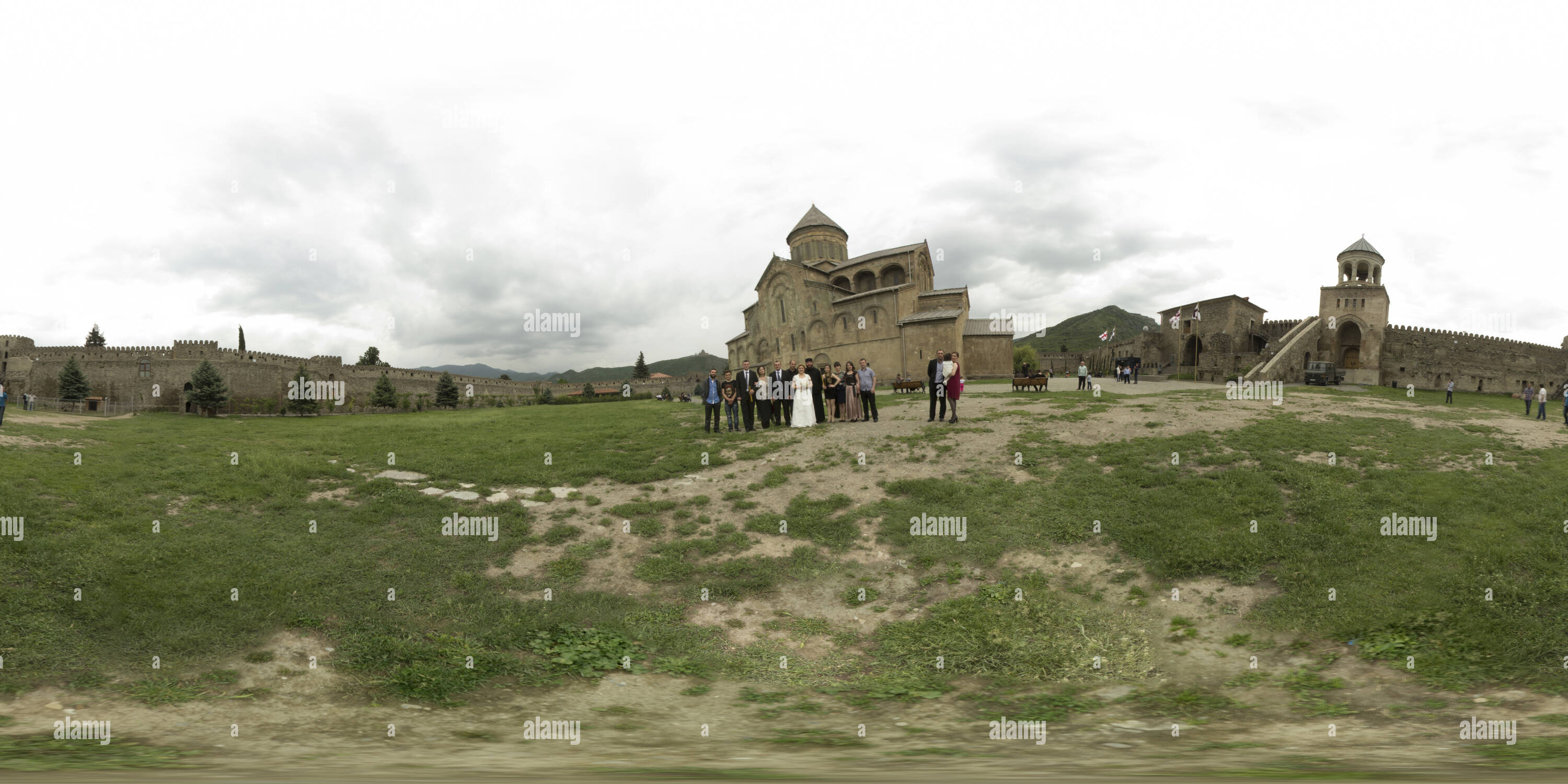 360° view of Mckheta, Sveticxoveli church - Alamy