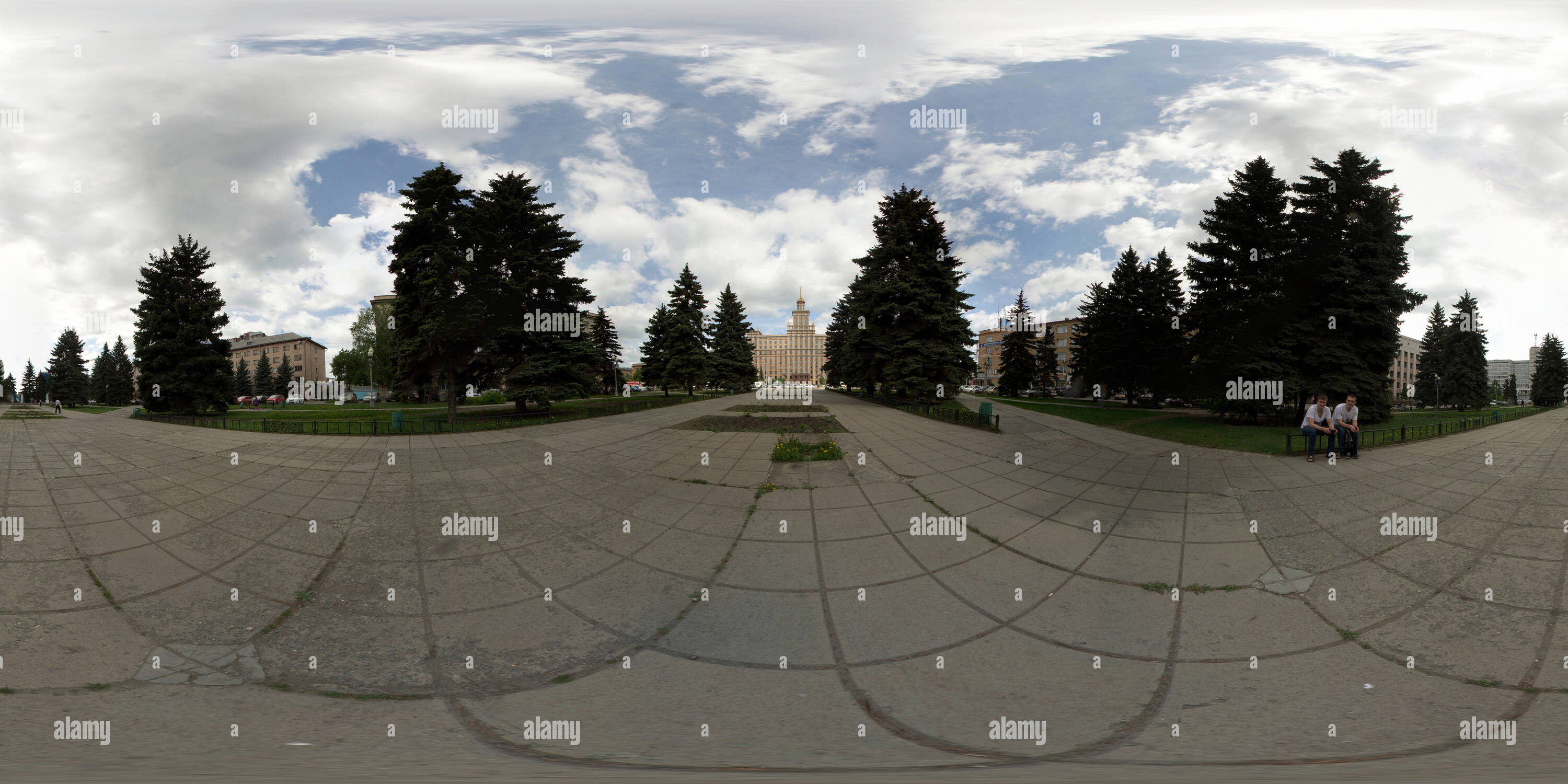 360° view of Square near SUSU - Alamy