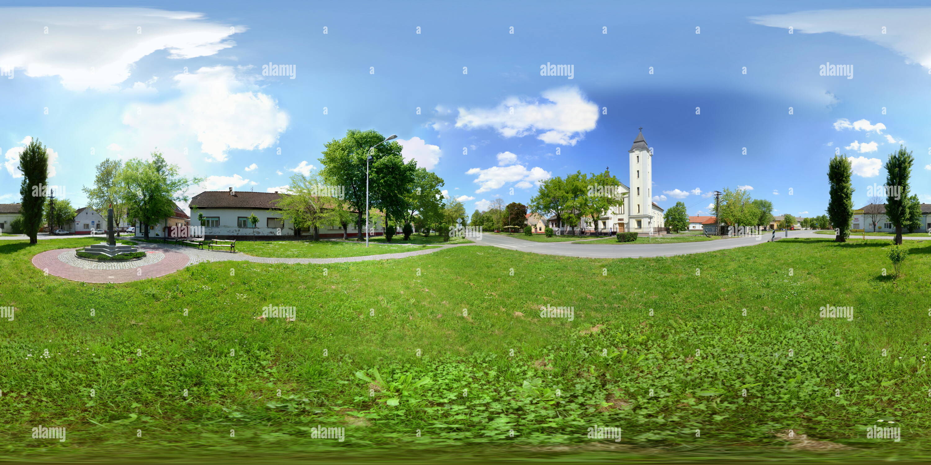 360° view of Red Army Square - Alamy