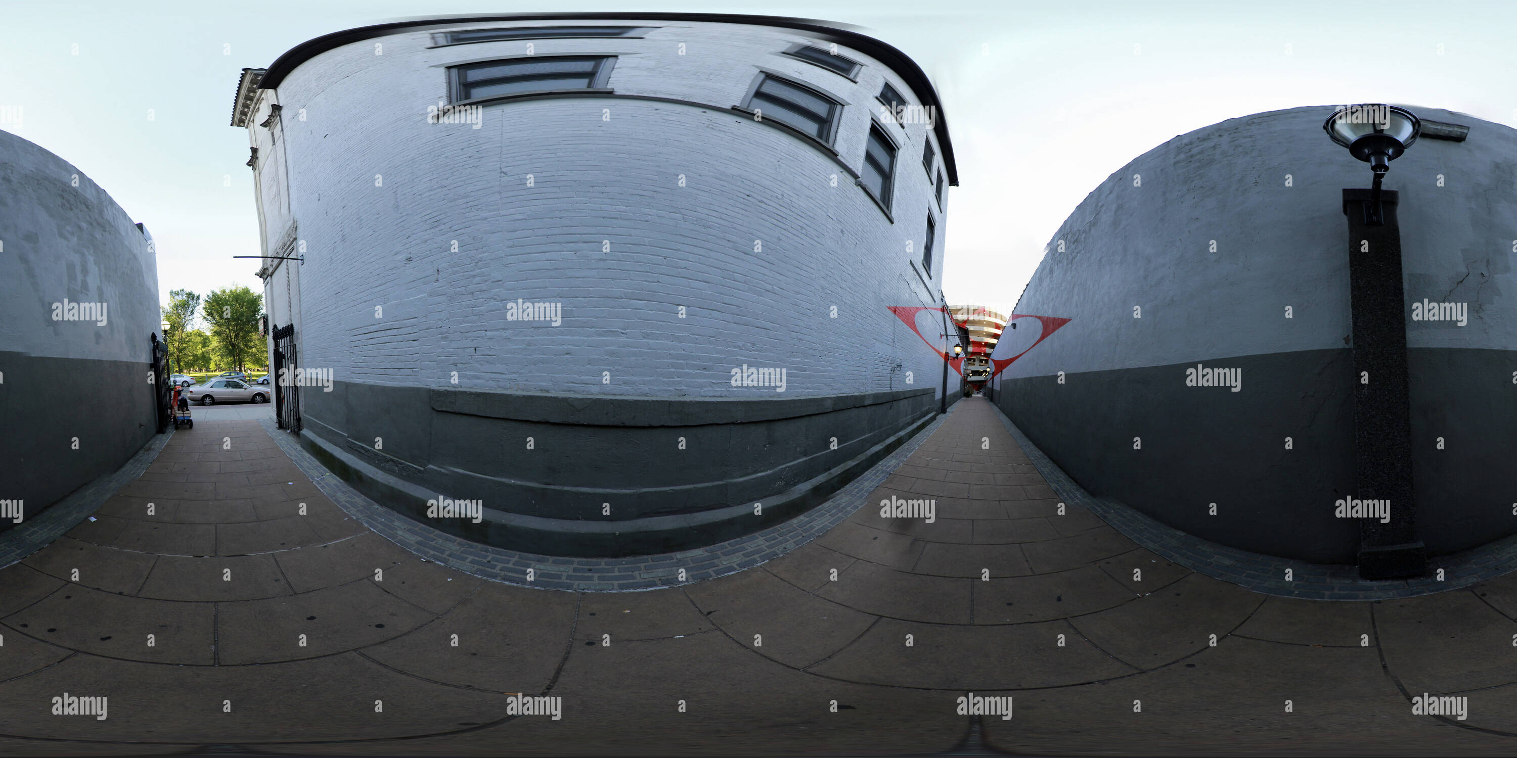 360° view of Downtown New Haven CT - Alamy