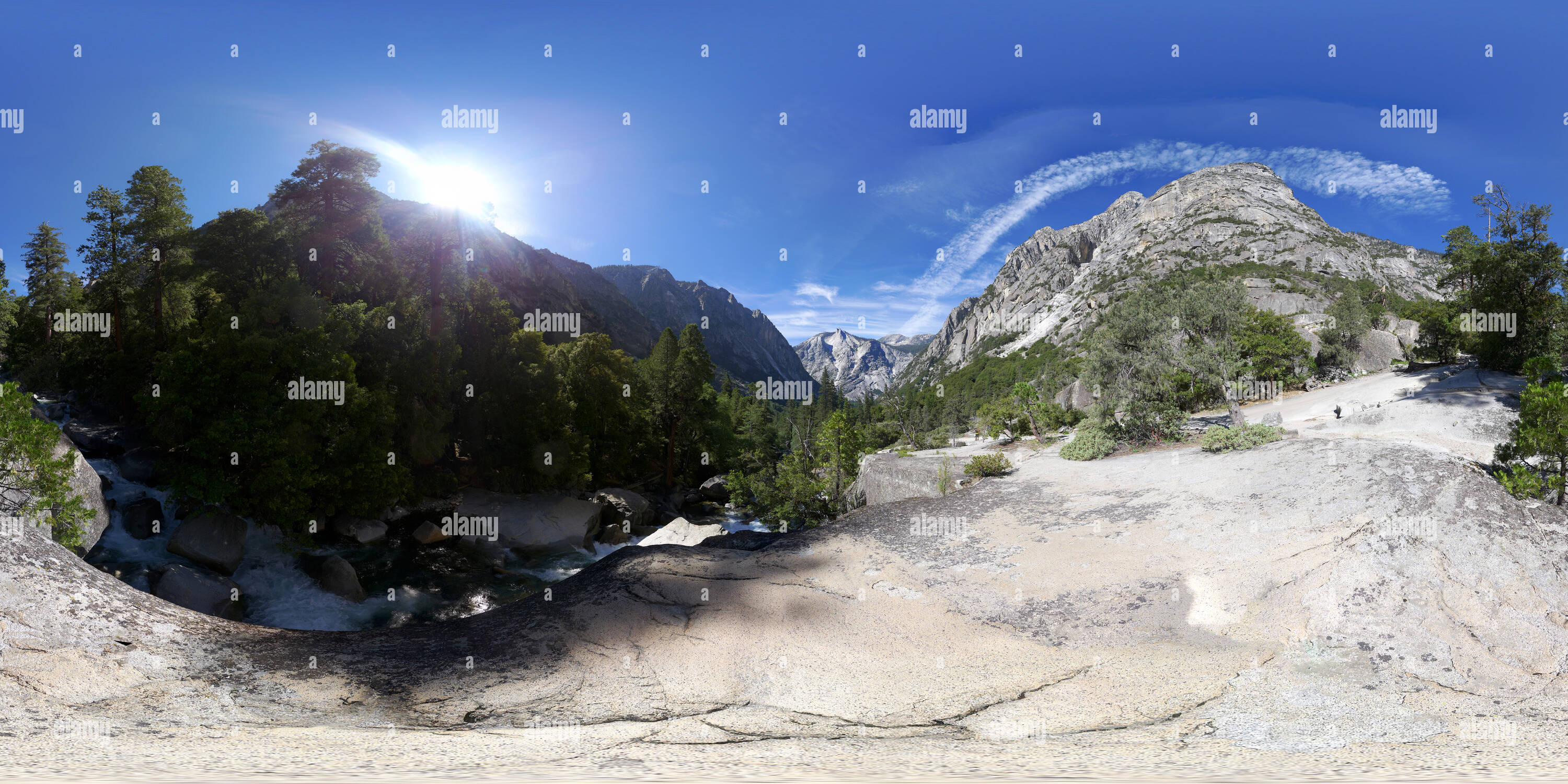 360° view of Woods Creek Trail - Alamy