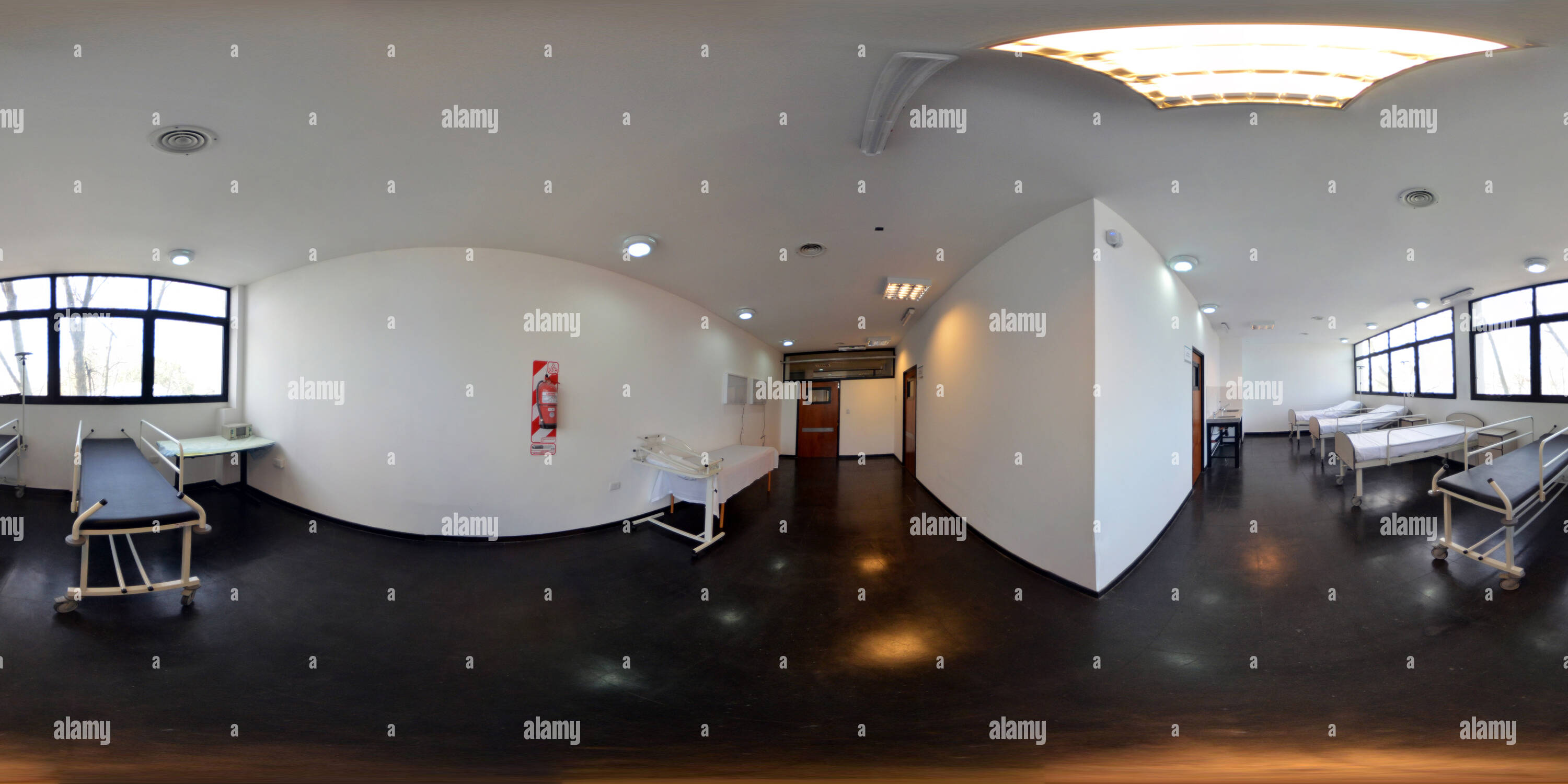 360° view of Medicine Simulation Hospital - Internment - Alamy