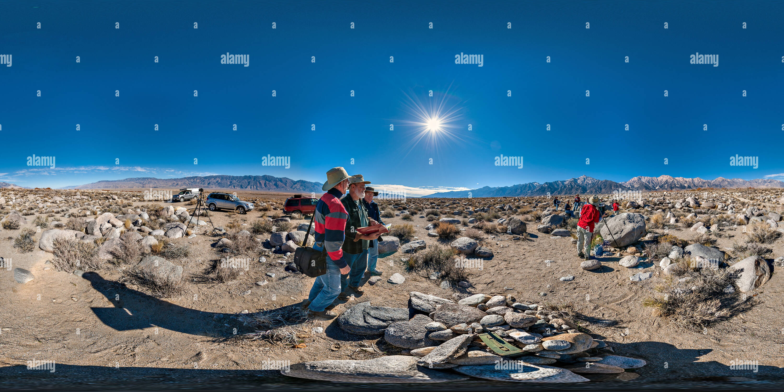 360° view of Ansel Adams' Mt. Williamson - Alamy